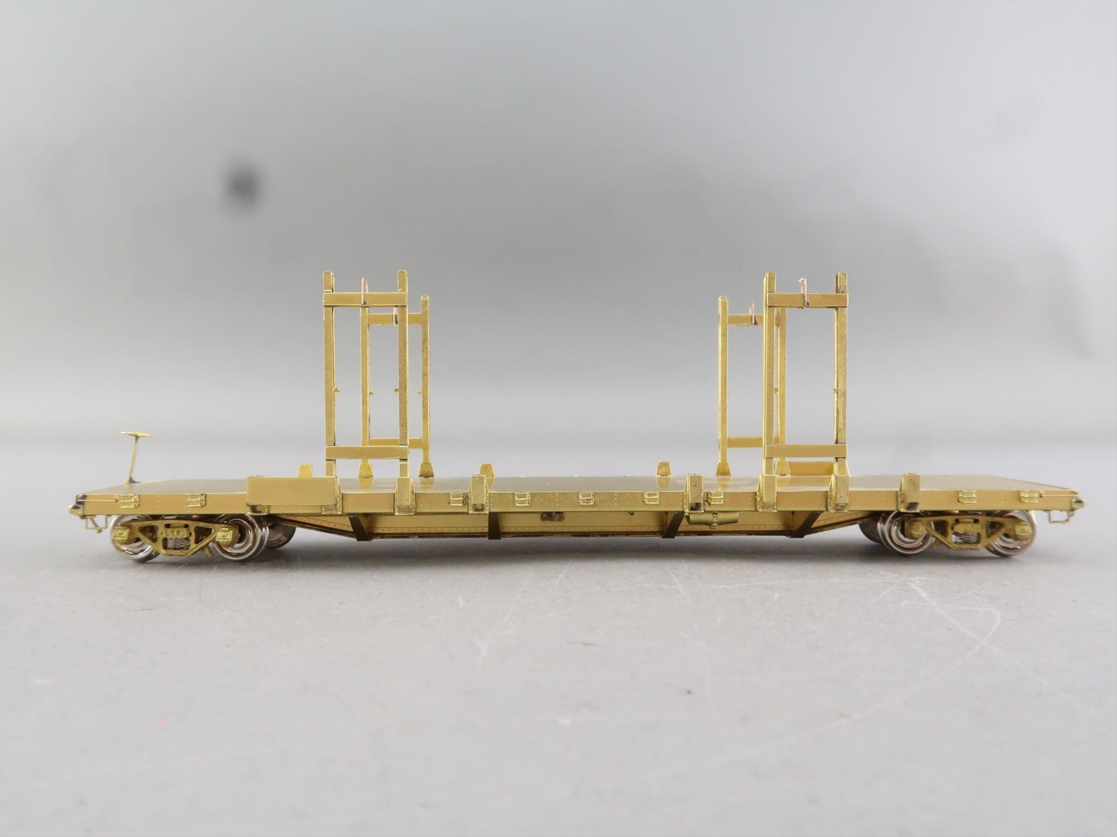 HO Brass Model - W&R NP / BN 52' Log & Pole Car - Unpainted - 1996 Run ...