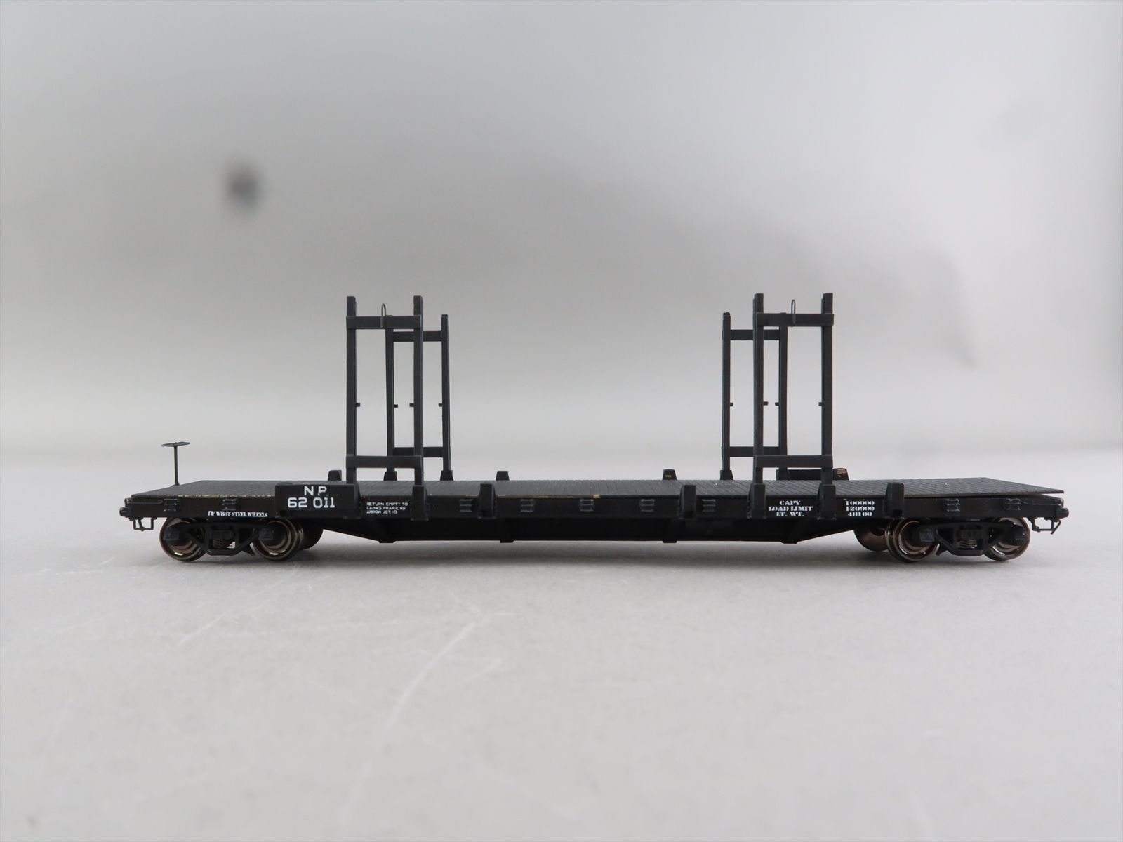 HO Brass Model - W&R NP Northern Pacific 52' Log & Pole Car #62011 ...