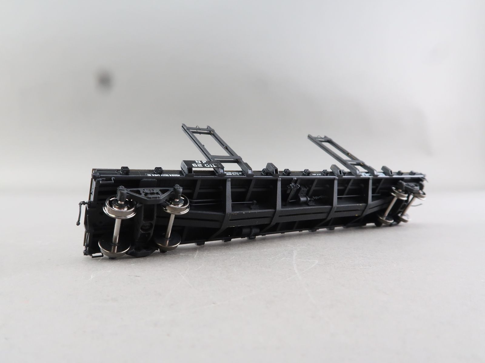 HO Brass Model - W&R NP Northern Pacific 52' Log & Pole Car #62011 ...