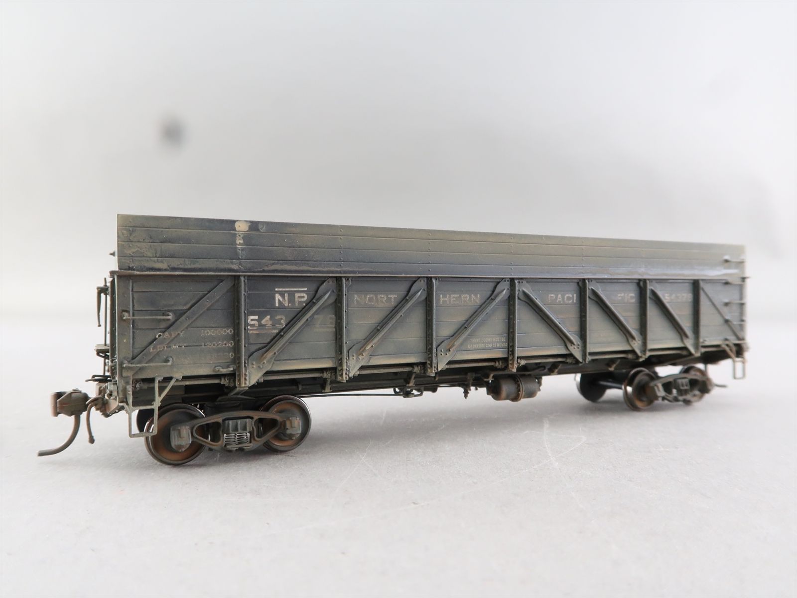 HO Brass Model - W&R NP Northern Pacific Sugar Beet Car Black Version 4 ...