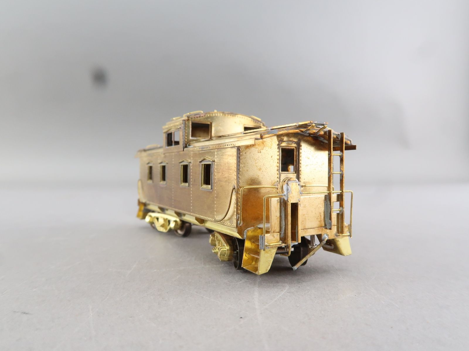 HO Brass Model - NPP EL Erie Lackawanna Steel Caboose - Unpainted ...