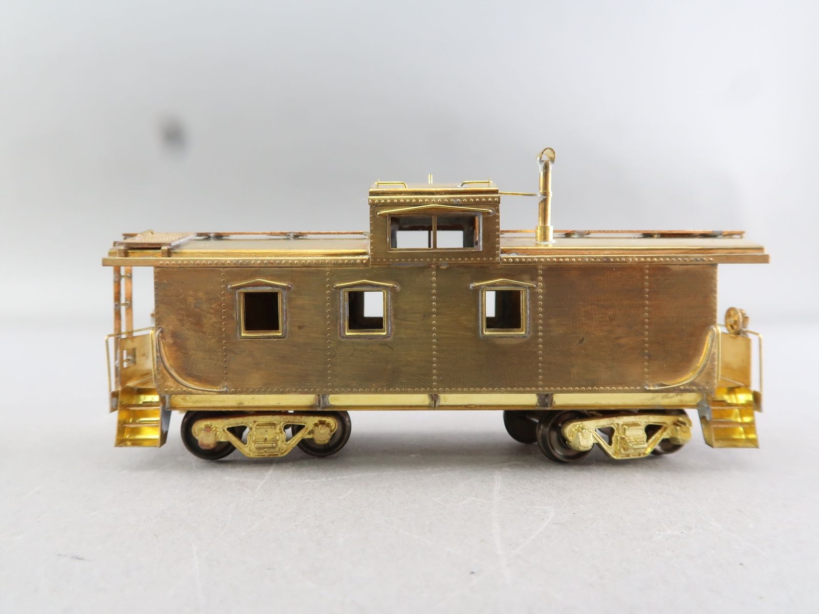 HO Brass Model - NPP EL Erie Lackawanna Steel Caboose - Unpainted ...