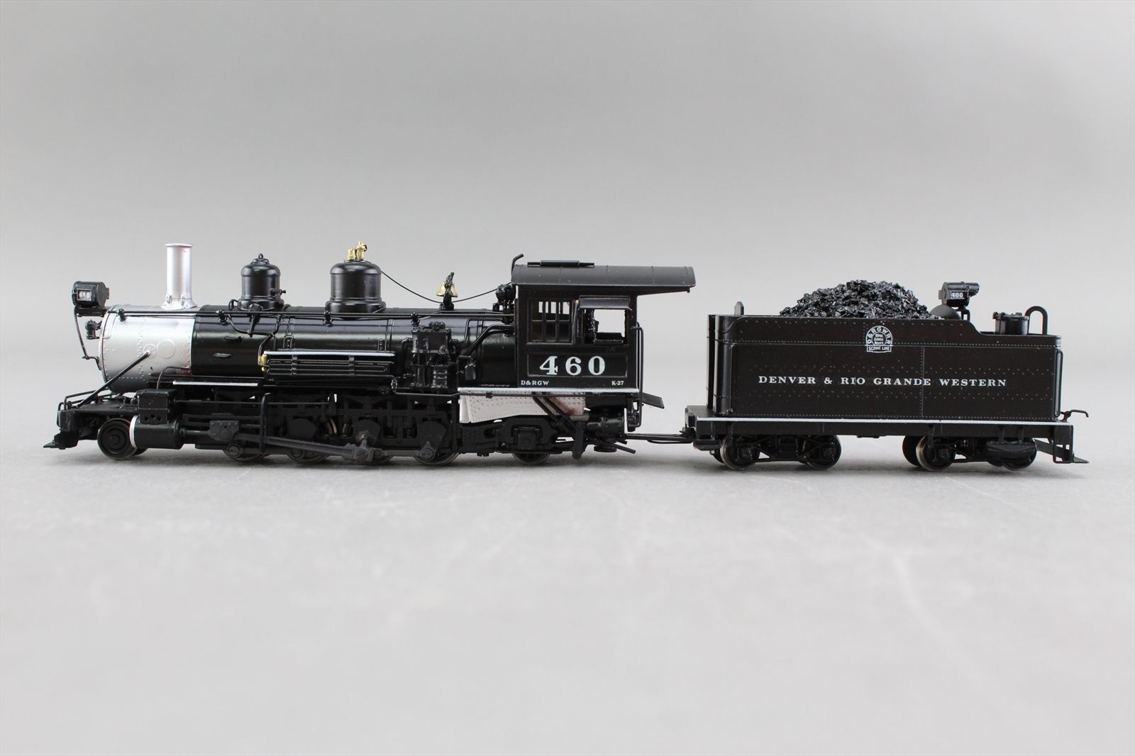 HOn3 Brass Model - WMC D&RGW Rio Grande Mud Hen K-27 2-8-2 Slide Valve ...
