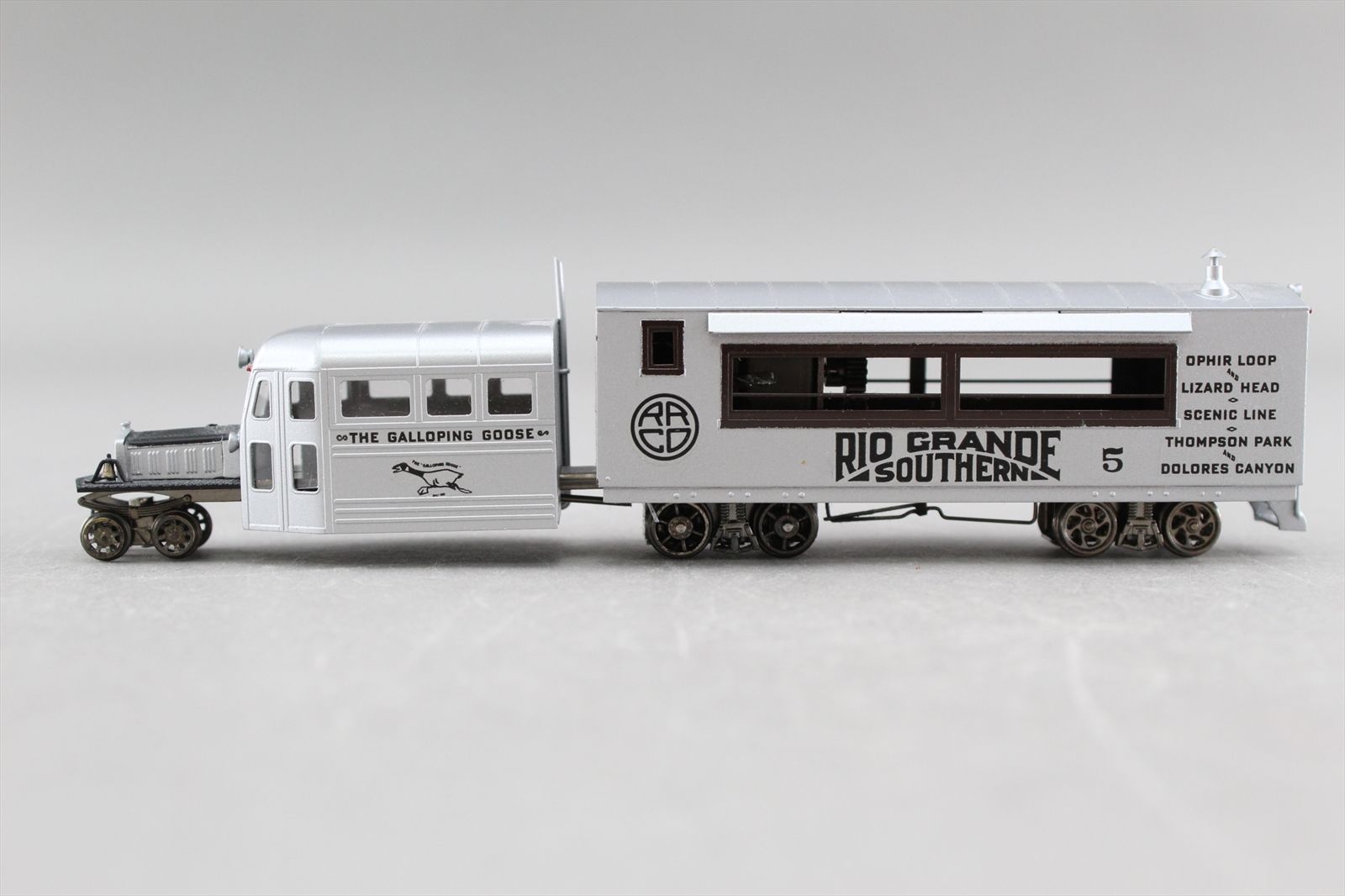 HOn3 Brass Model - Lambert RGS Rio Grande Southern Galloping Goose ...