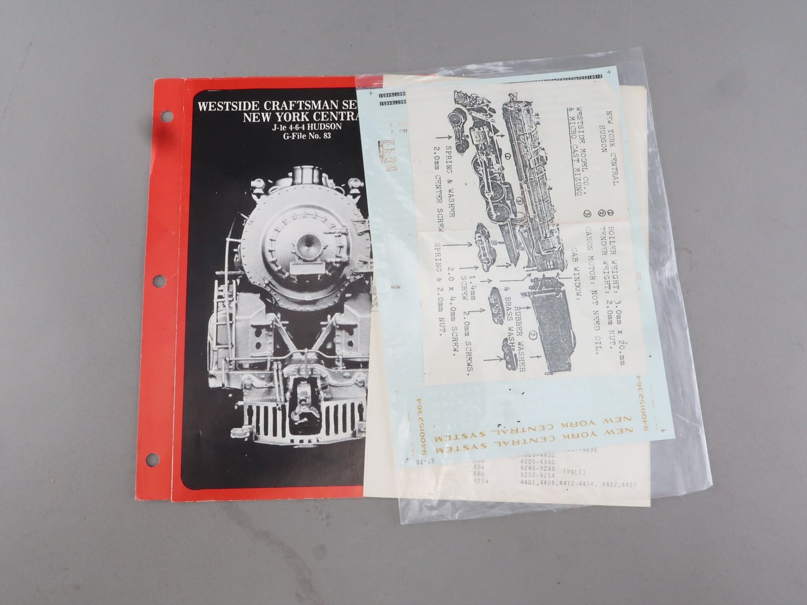 HO Brass Model - WMC NYC New York Central J-1e Hudson 4-6-4 #5314 - Custom - 1977 Run - Mizuno