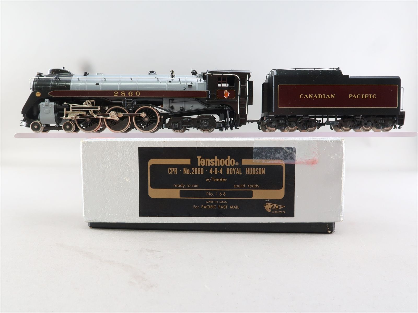 HO Brass Model - PFM 166 CPR CP Canadian Pacific Royal H-1e Hudson 4-6 ...