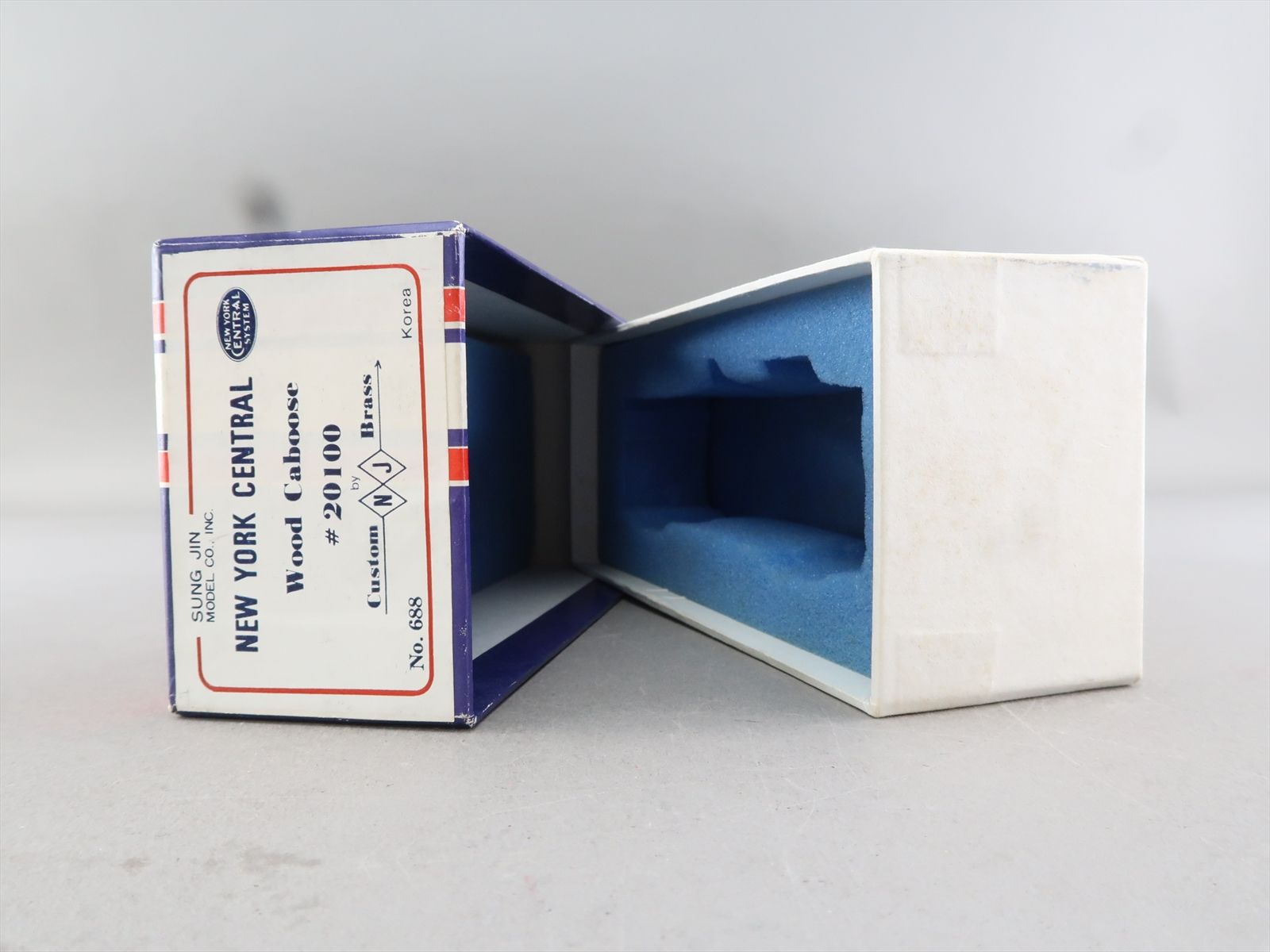 HO Brass Model - NJCB 688 NYC New York Central Wood Caboose #20100 ...