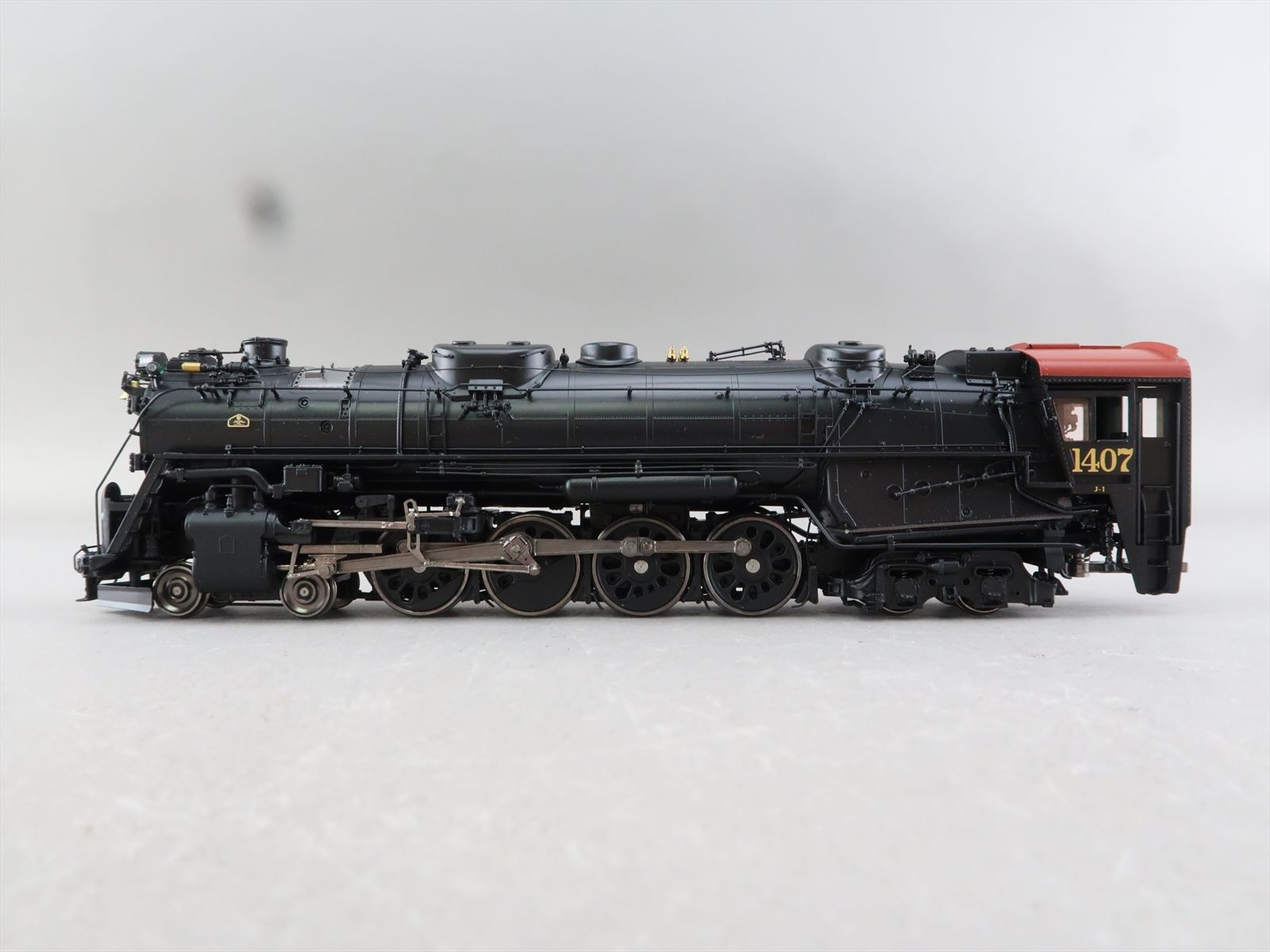 HO Brass Model - PSC 17670-1 WM Western Maryland J-1 4-8-4 Fireball #1407 - F/P - GMI