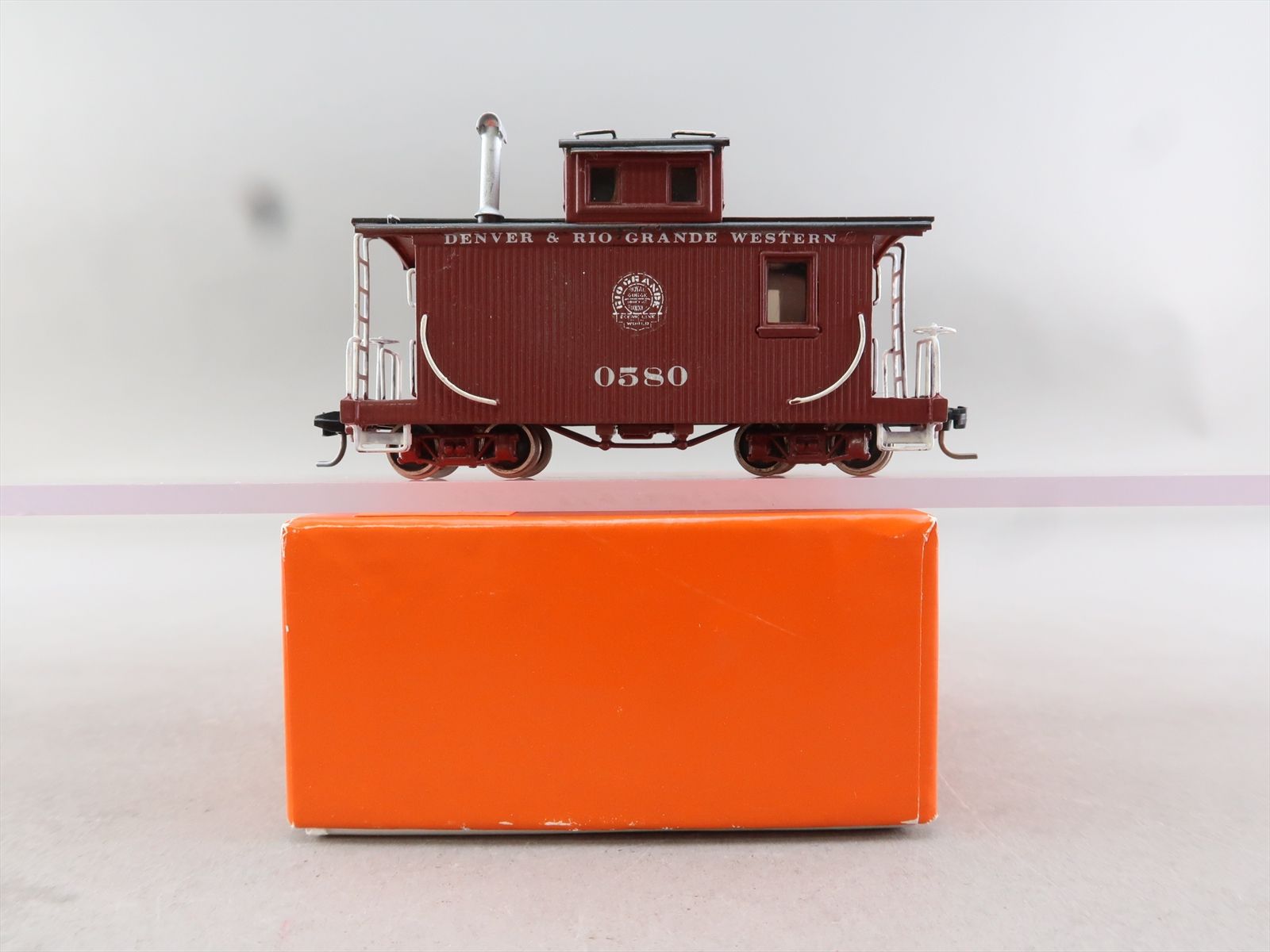 HOn3 Brass Model - PFM D&RGW Rio Grande Short Caboose #0580 - Custom ...