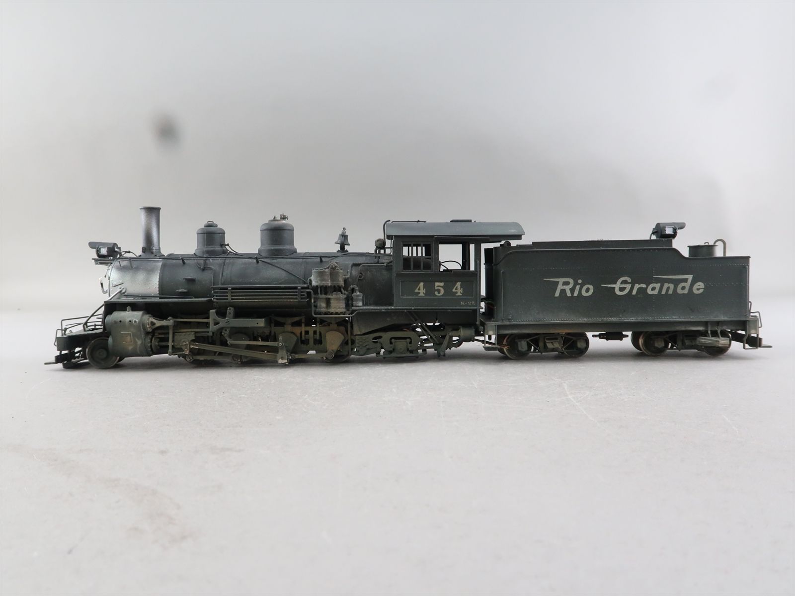 On3 Brass Model - PFM D&RGW Rio Grande K-27 2-8-2 #454 - Custom + PFM ...