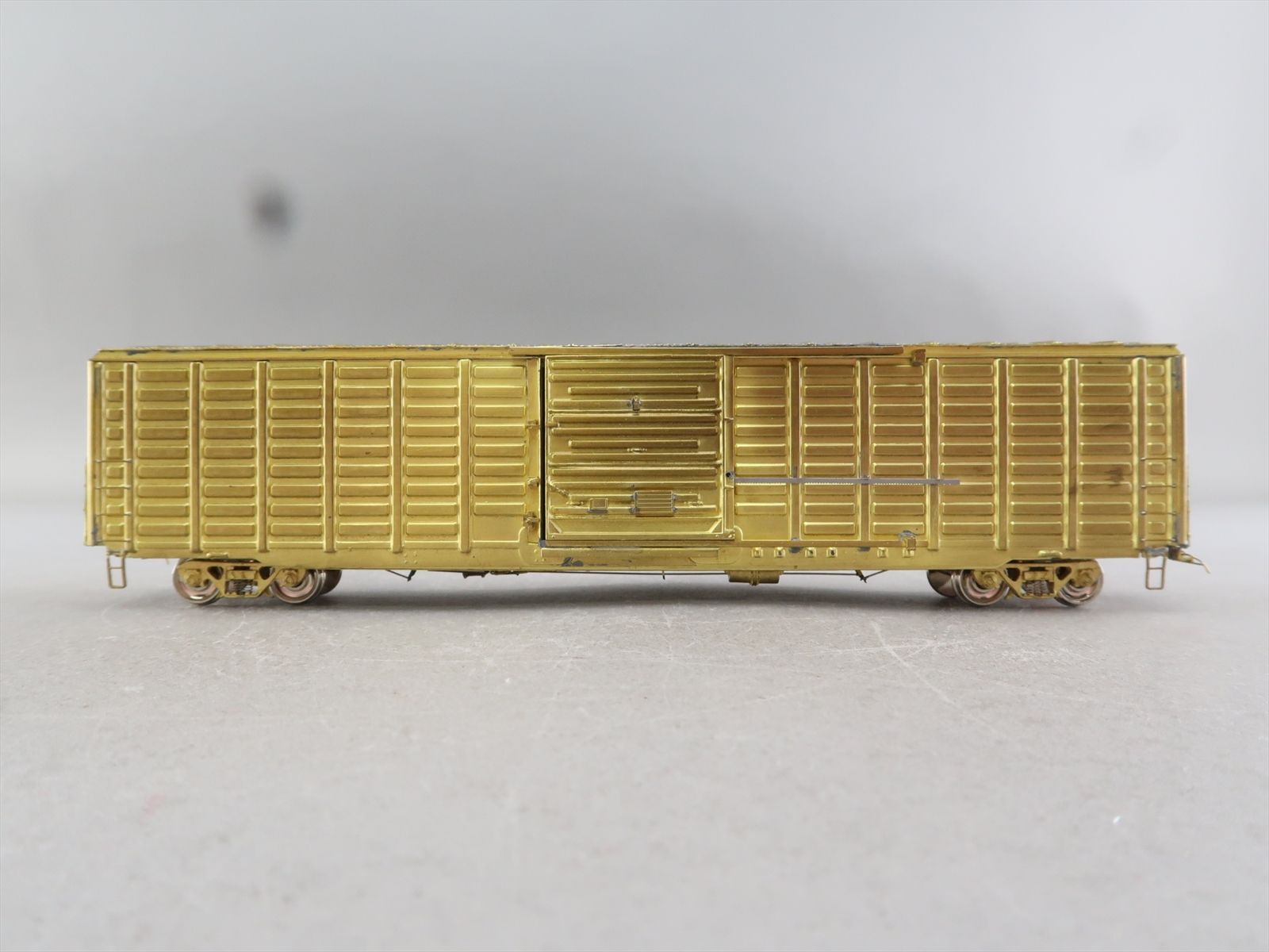 HO Brass Model - OMI 3020 P/S Waffle Boxcar Box Car 63' - Unpainted ...