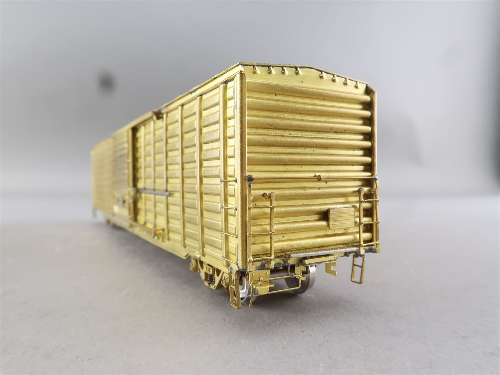 HO Brass Model - OMI 3020 P/S Waffle Boxcar Box Car 63' - Unpainted ...