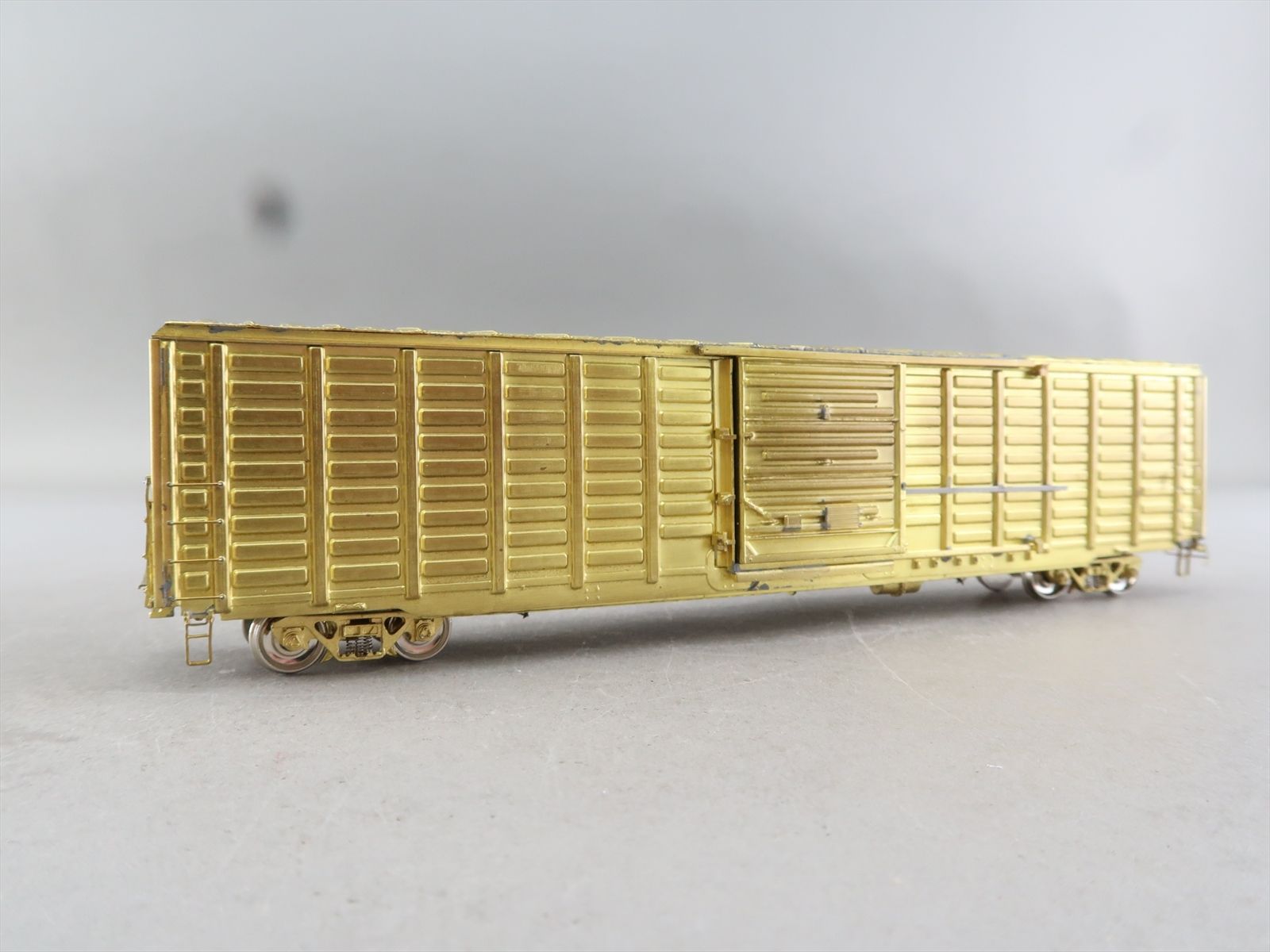 HO Brass Model - OMI 3020 P/S Waffle Boxcar Box Car 63' - Unpainted ...