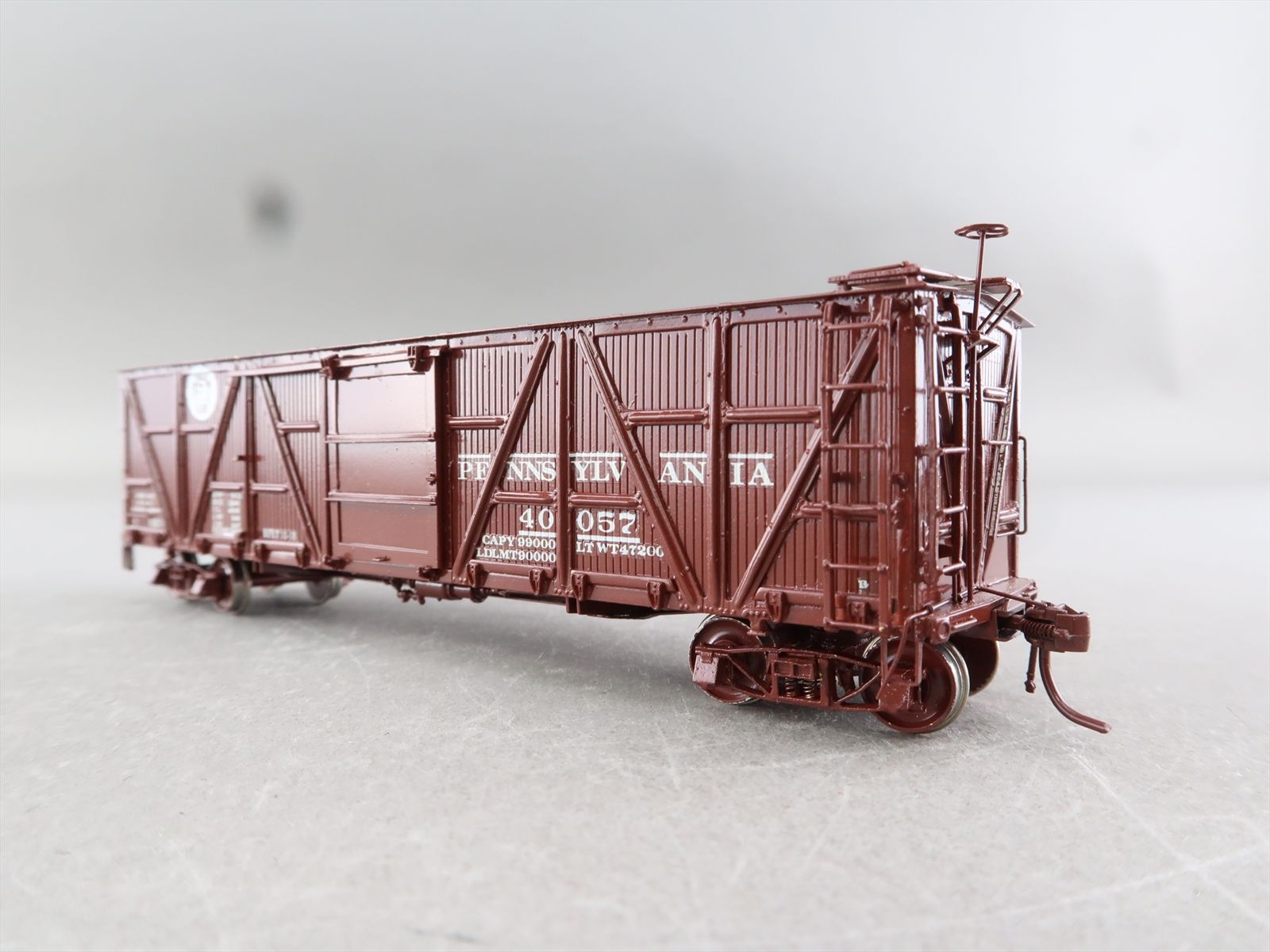 HO Brass Model - OMI 3068 PRR Pennsylvania X-23 Boxcar w/ Corrugated ...
