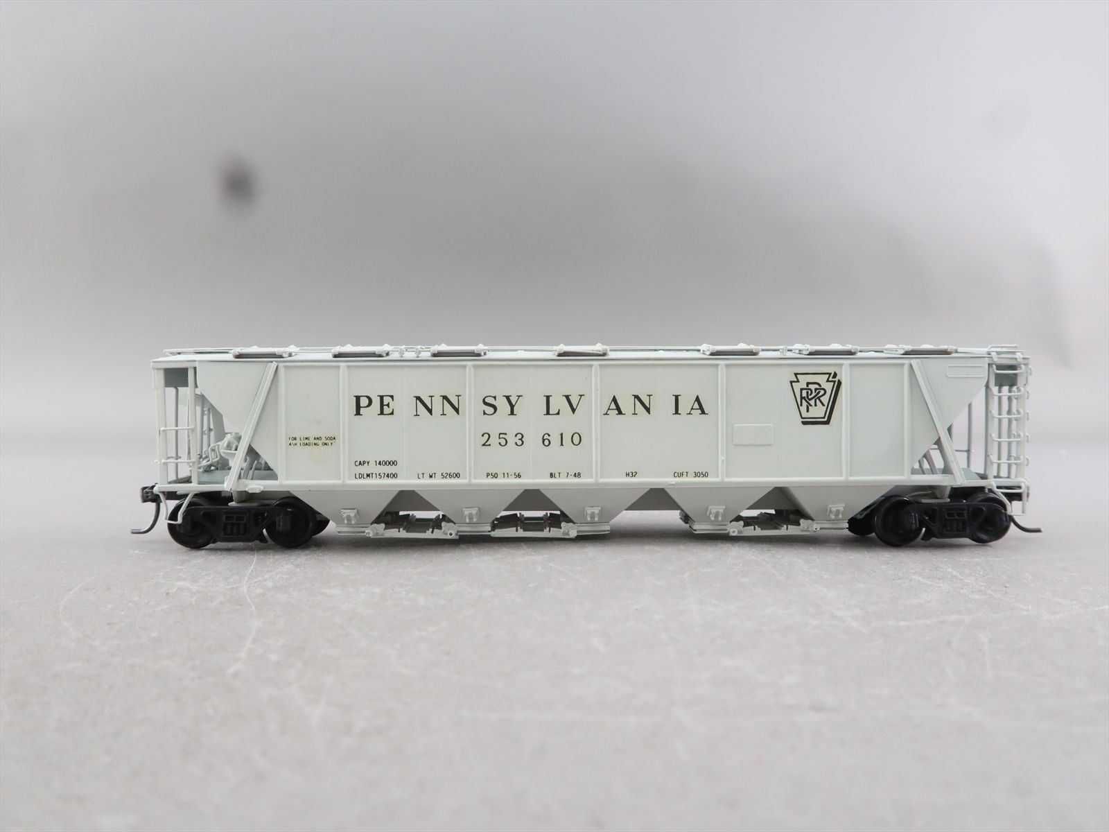 HO Brass Model - OMI 1313 PRR Pennsylvania H32 5 Bay Covered Hopper ...