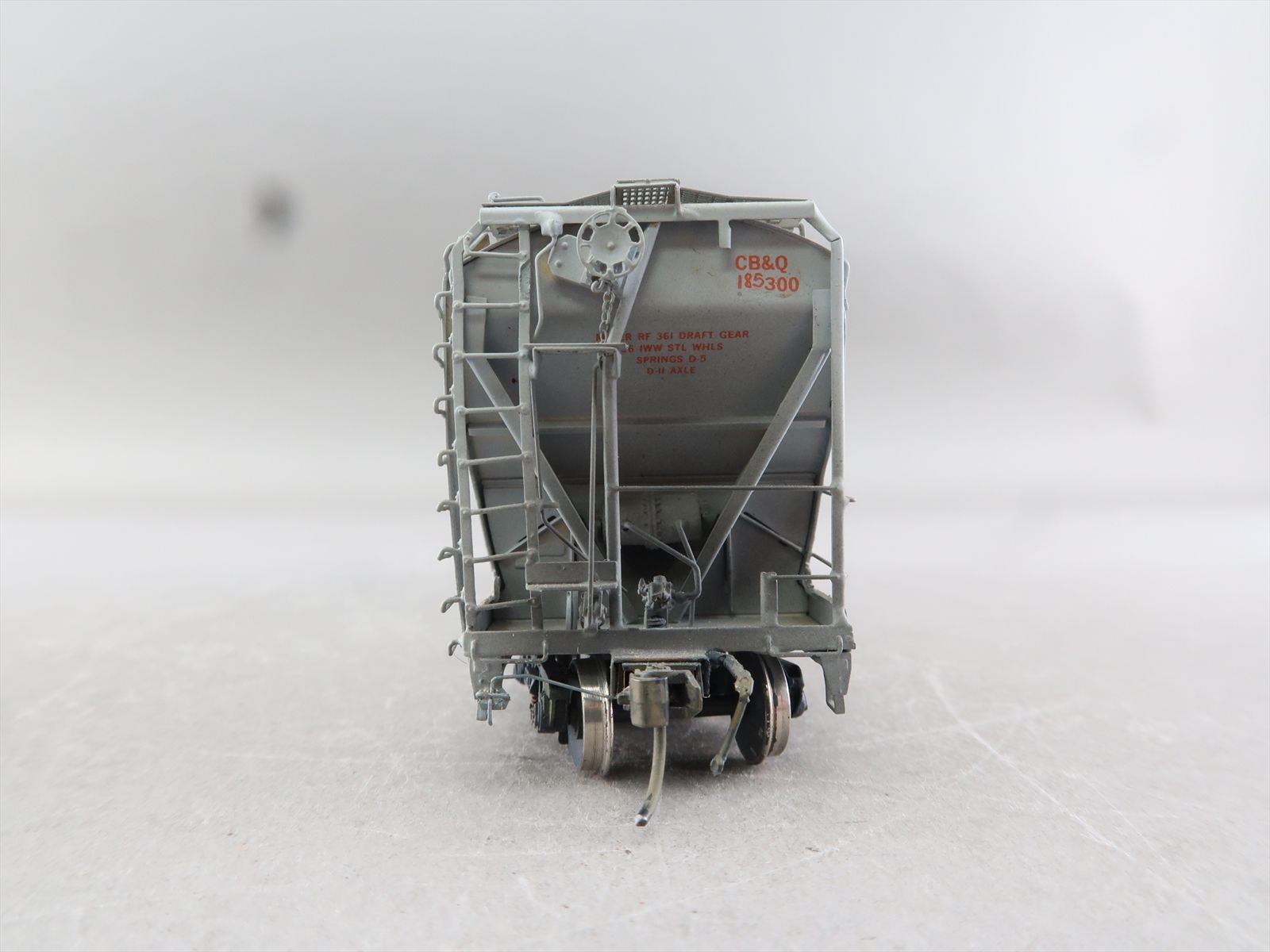 HO Brass Model - OMI 3090 CB&Q Burlington ACF 3 Bay Centerflow 4650 ...