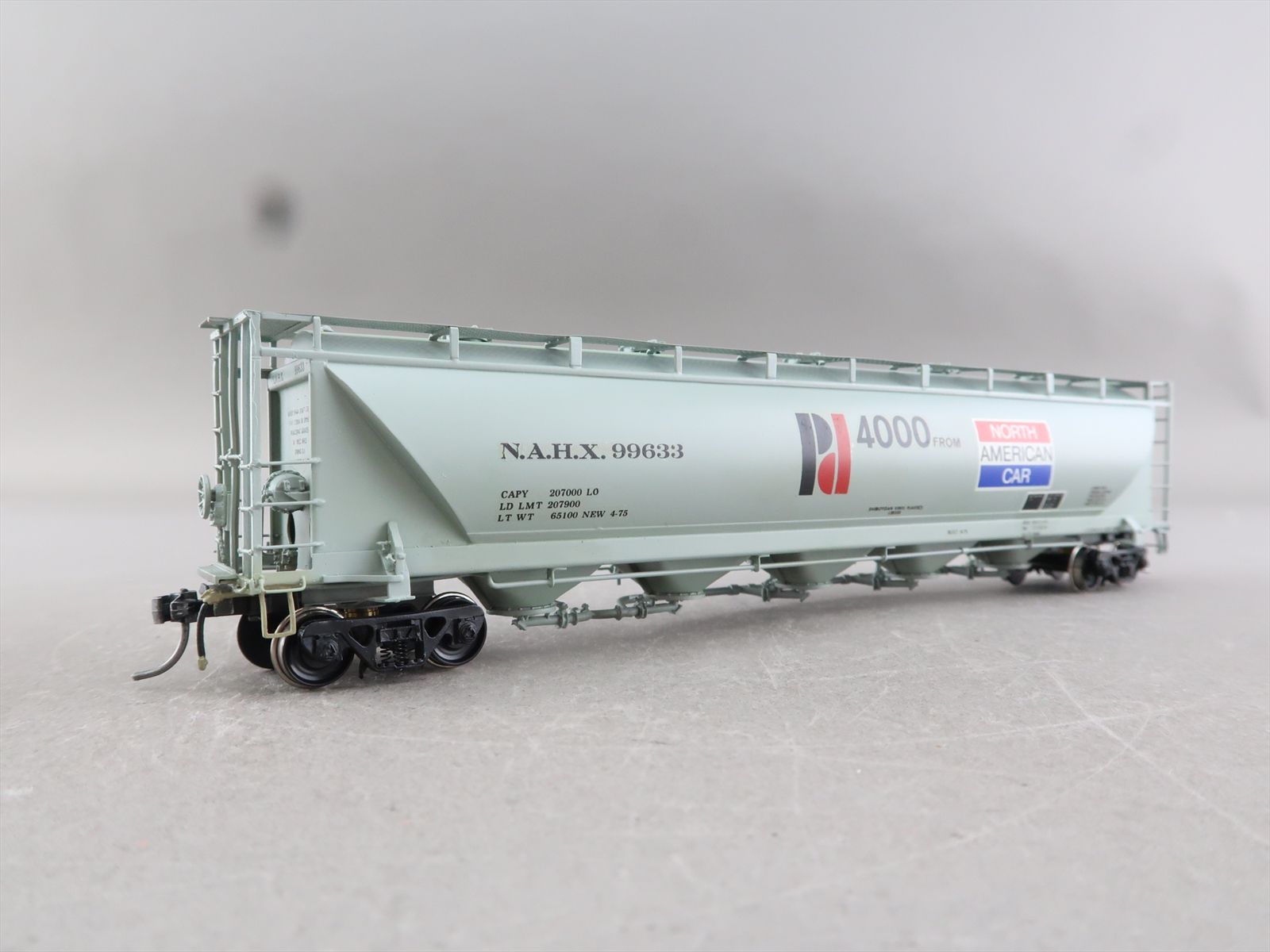 HO Brass Model - OMI 3002 NAHX North American Pd 4000 Covered Hopper ...