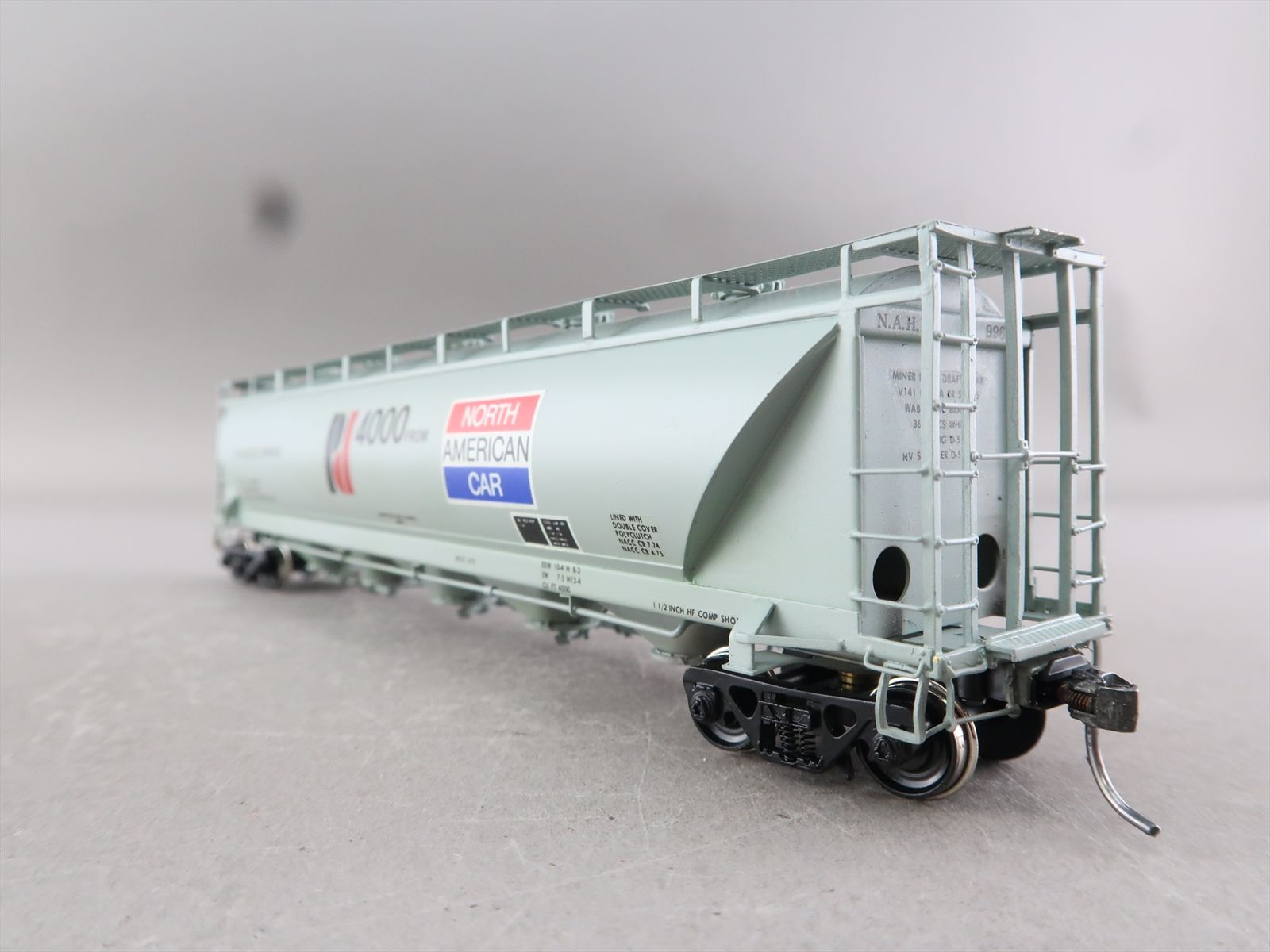 HO Brass Model - OMI 3002 NAHX North American Pd 4000 Covered Hopper ...