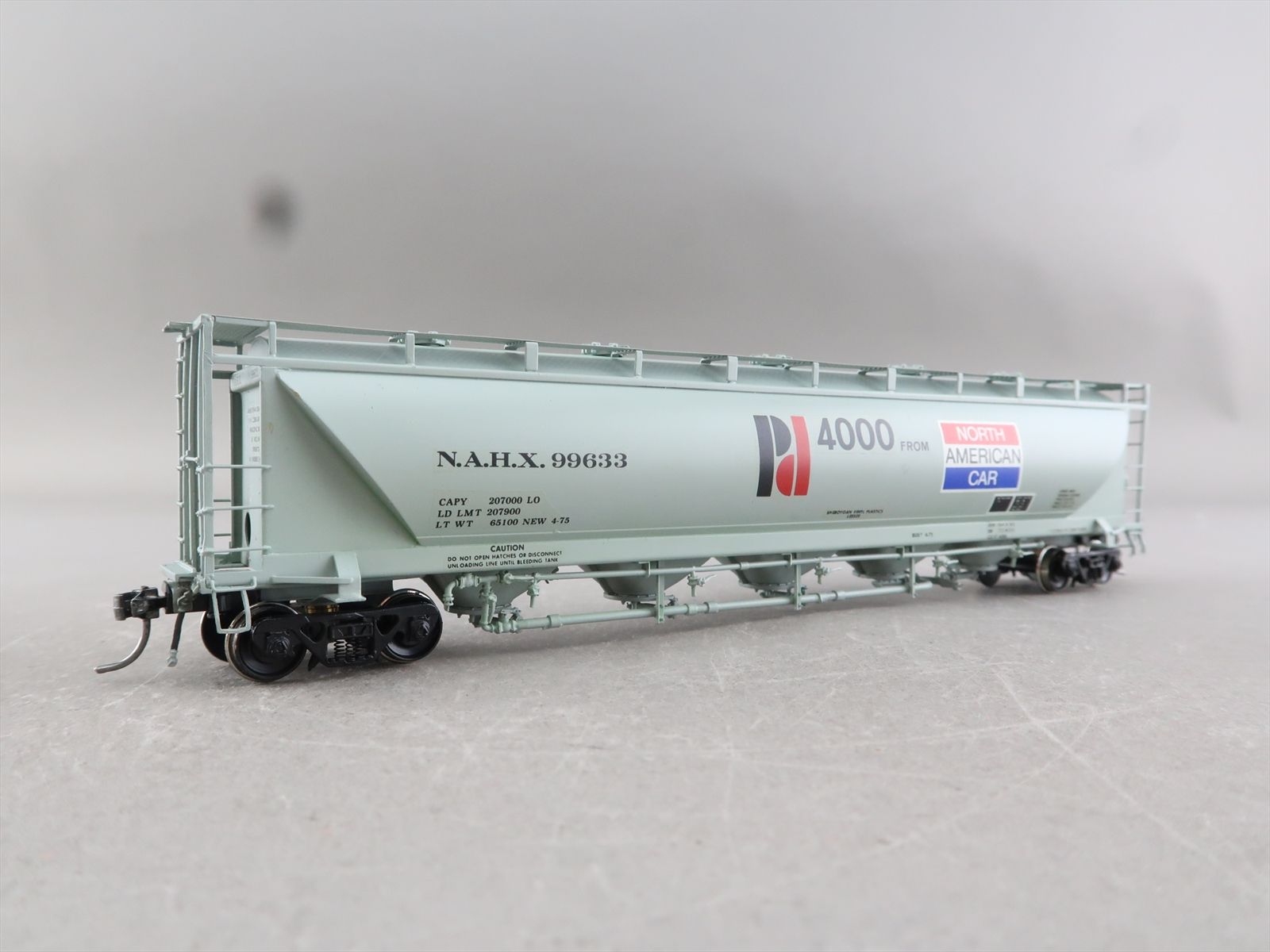 HO Brass Model - OMI 3002 NAHX North American Pd 4000 Covered Hopper ...