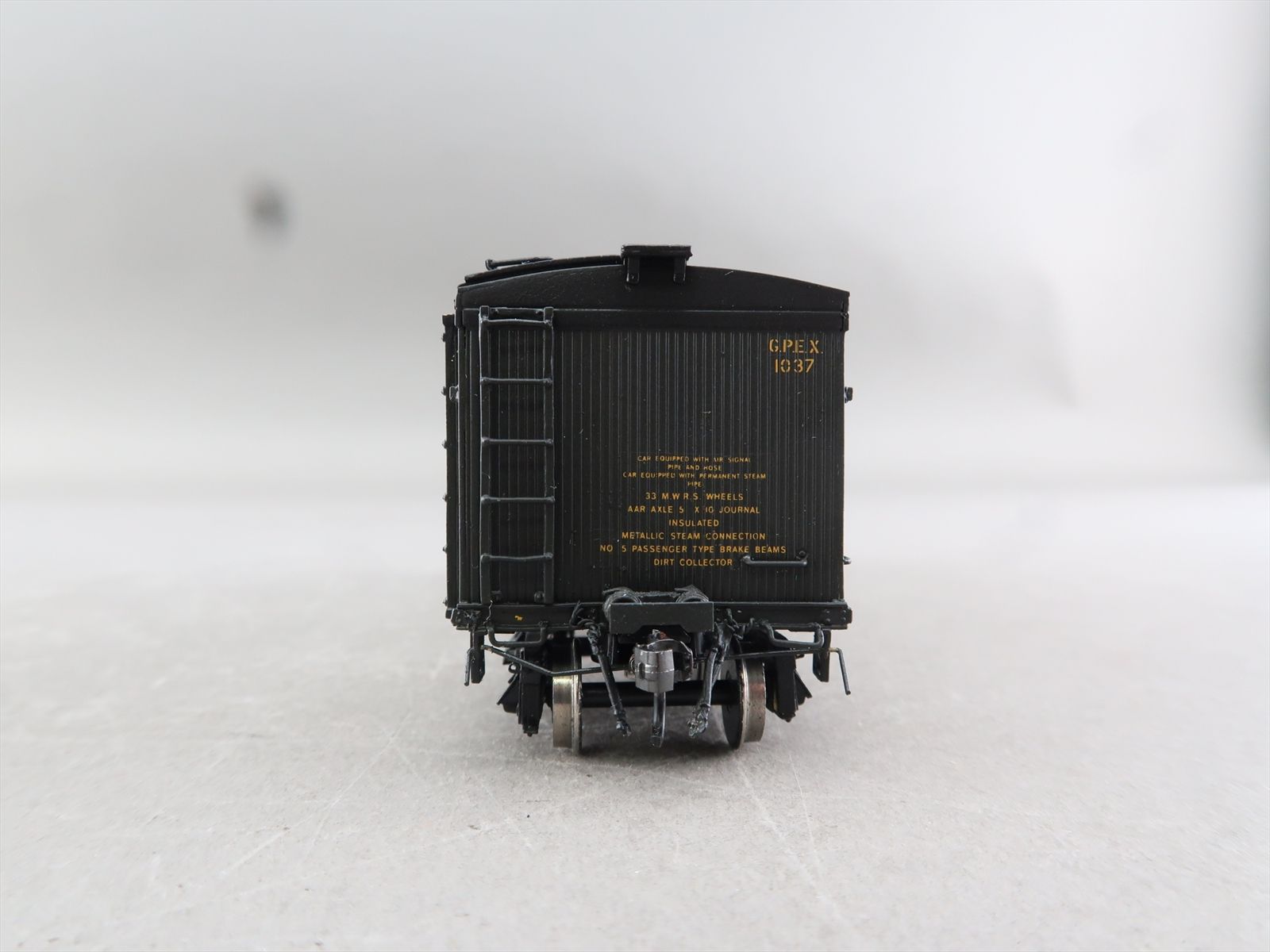 HO Brass Model - OMI 3160 GPEX Milk Car Express Type A #1037 - Custom ...