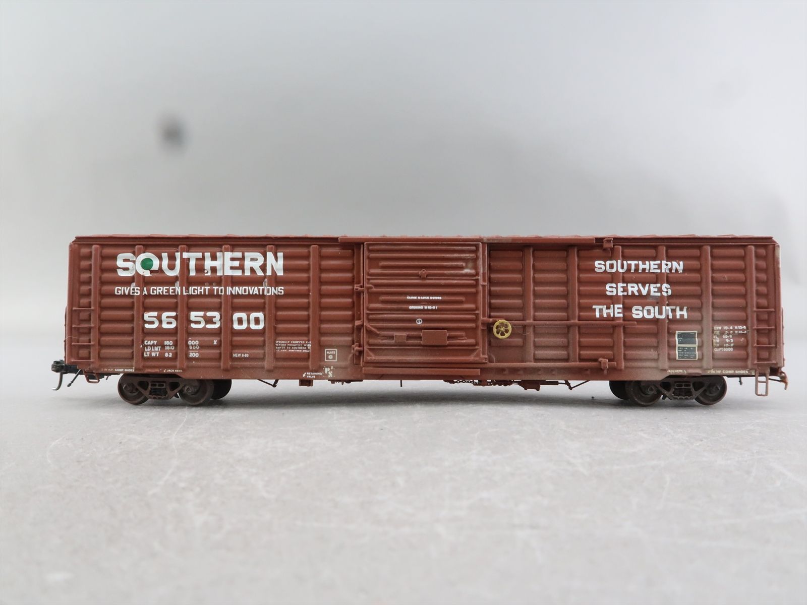 HO Brass Model - OMI 3020 SOU Southern P/S Waffle Boxcar Box Car 63' #565300 - Custom ...