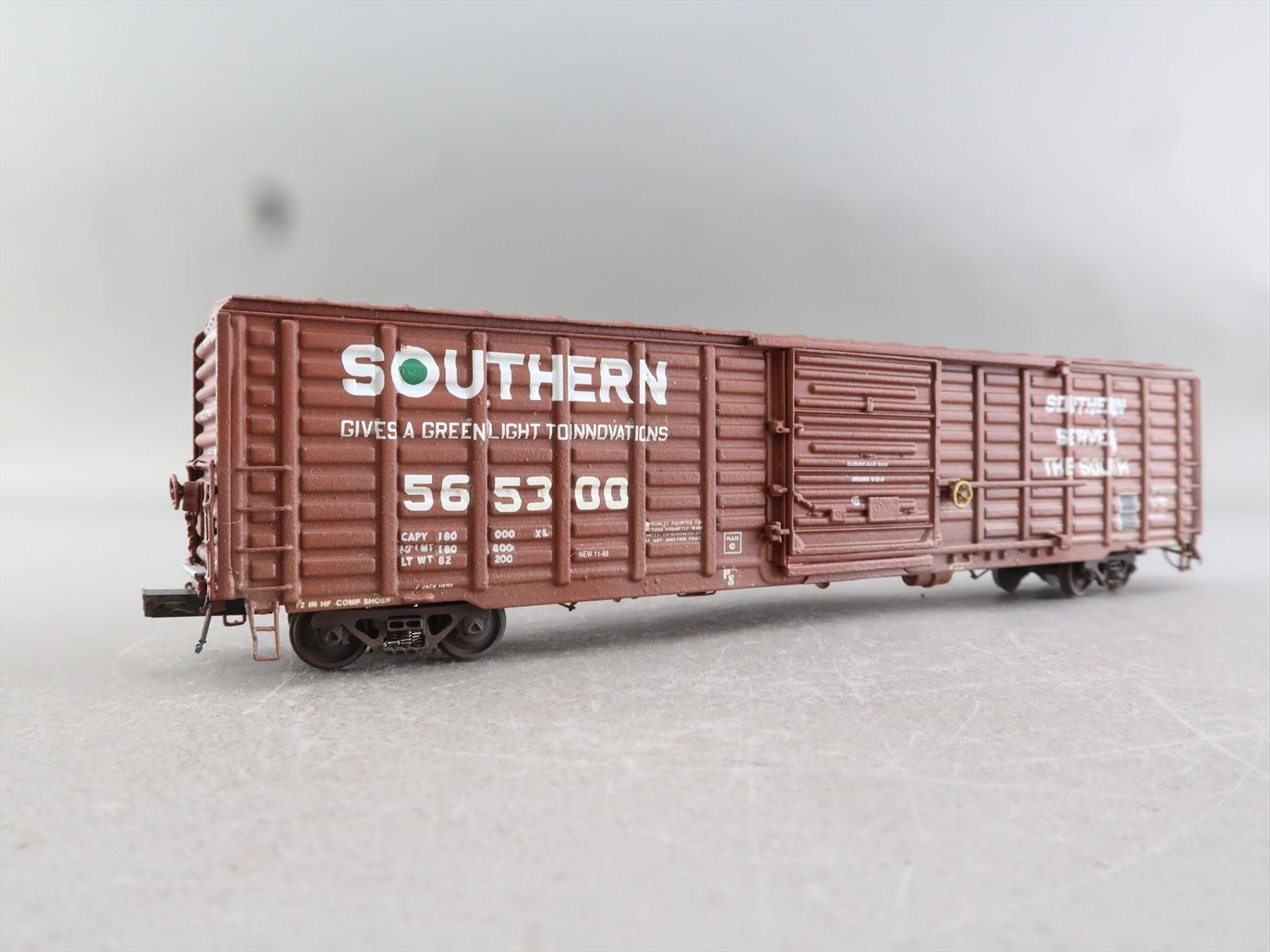 HO Brass Model - OMI 3020 SOU Southern P/S Waffle Boxcar Box Car 63' #565300 - Custom ...