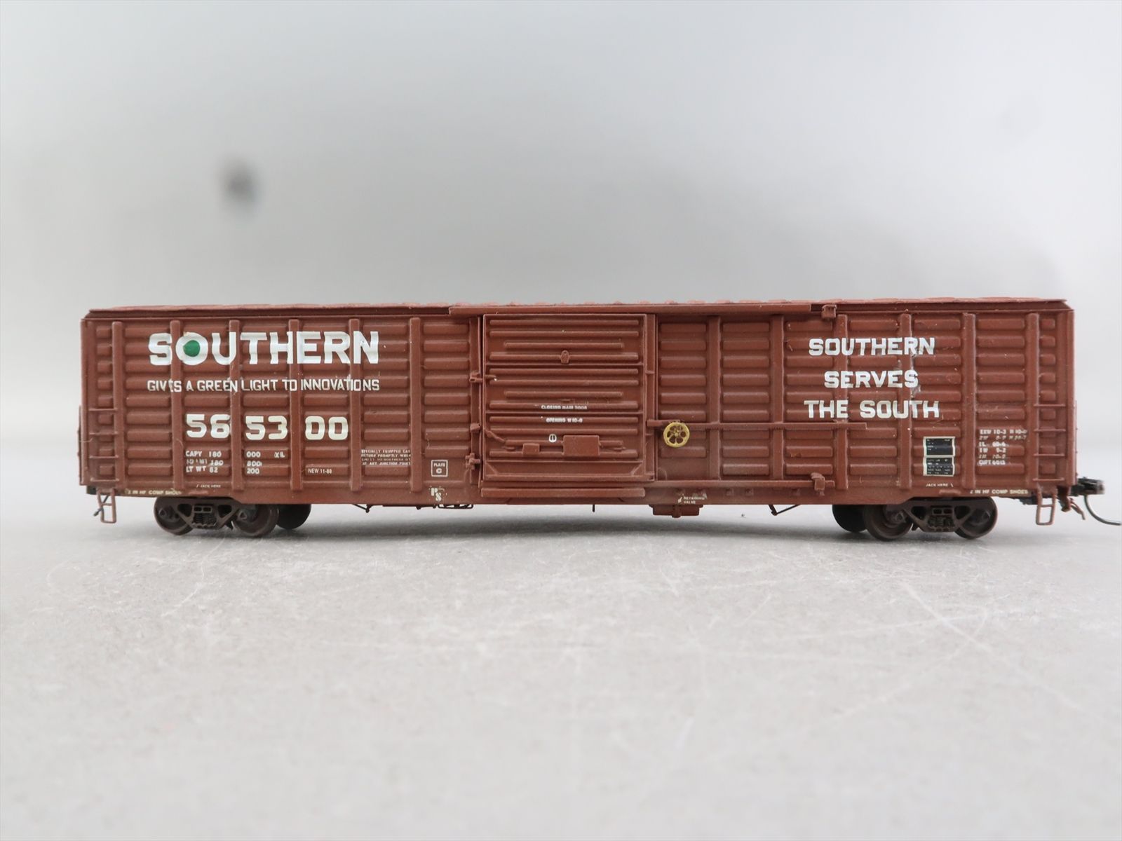 HO Brass Model - OMI 3020 SOU Southern P/S Waffle Boxcar Box Car 63' #565300 - Custom ...