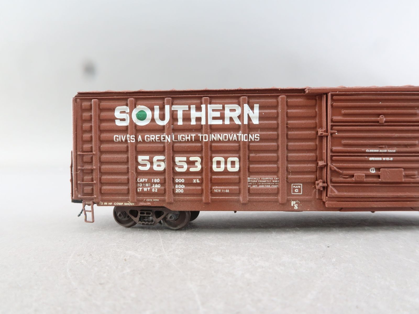 HO Brass Model - OMI 3020 SOU Southern P/S Waffle Boxcar Box Car 63' #565300 - Custom ...