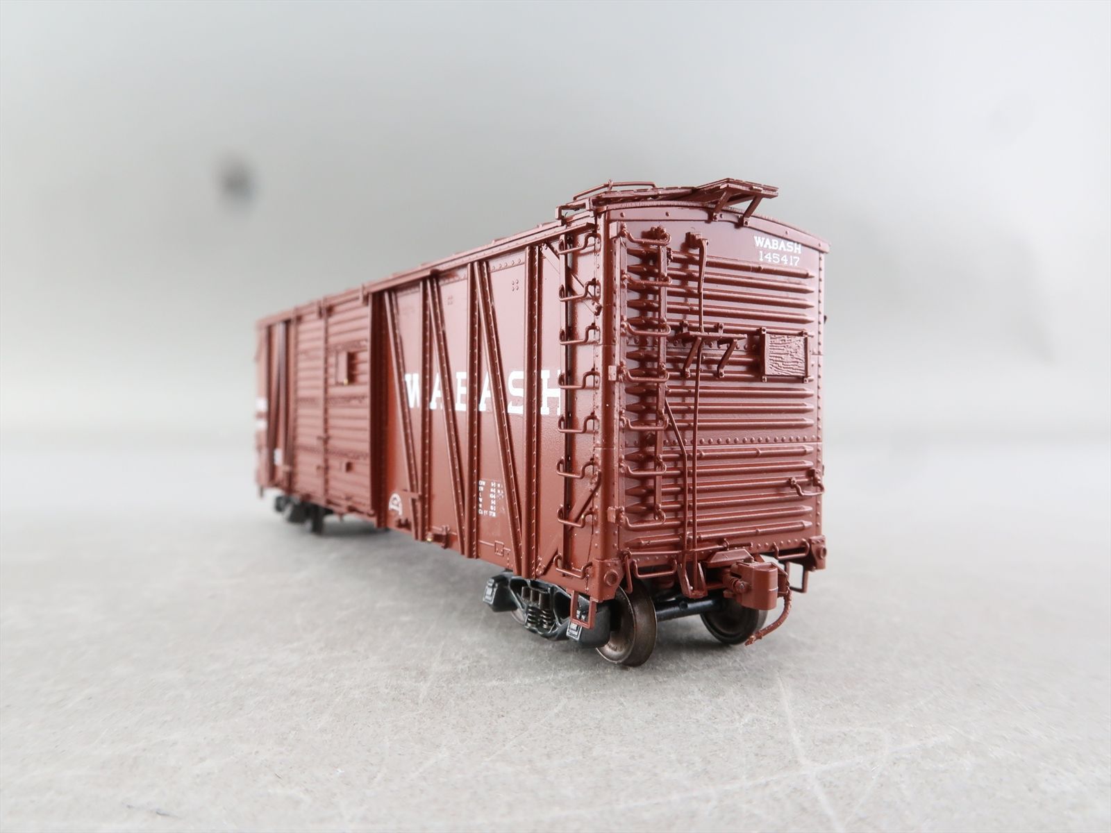 HO Brass Model - OMI 3265 WAB Wabash Auto Boxcar Box Car Steel Double ...