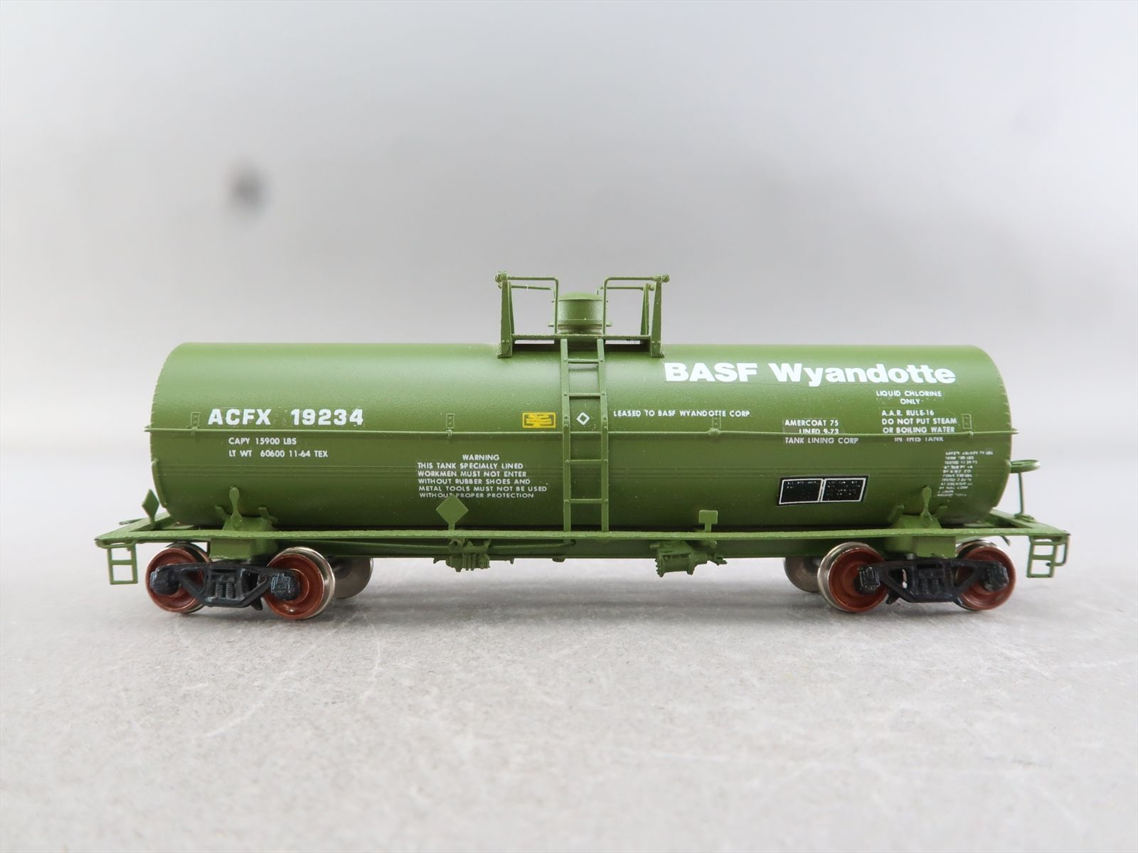 HO Brass Model - PSC 15654-1 HPCX Hercules Powder 11141 Gallon Tank Car ...