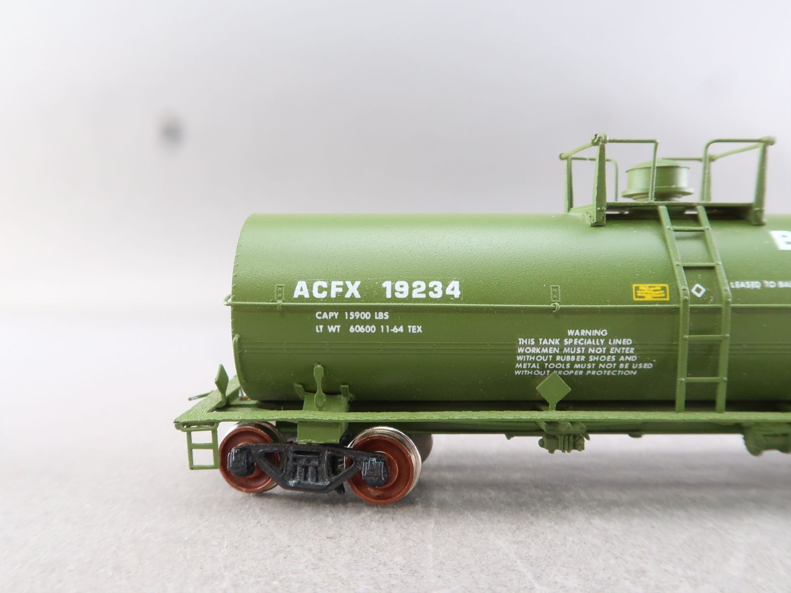 HO Brass Model - PSC 15654-1 HPCX Hercules Powder 11141 Gallon Tank Car ...