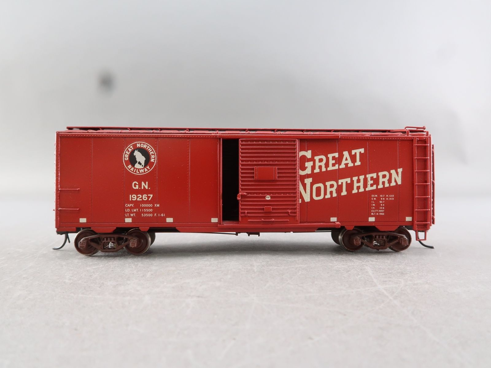 HO Brass Model - PSC GN Great Northern Boxcar #19267 - Pro Paint - D&D
