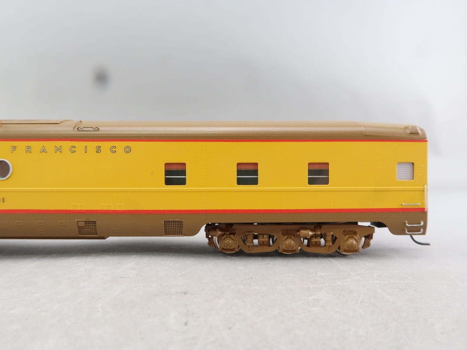HO Brass Model - TCY 0213 UP Union Pacific COLA City of San Francisco 1938 Baggage Auxiliary ...