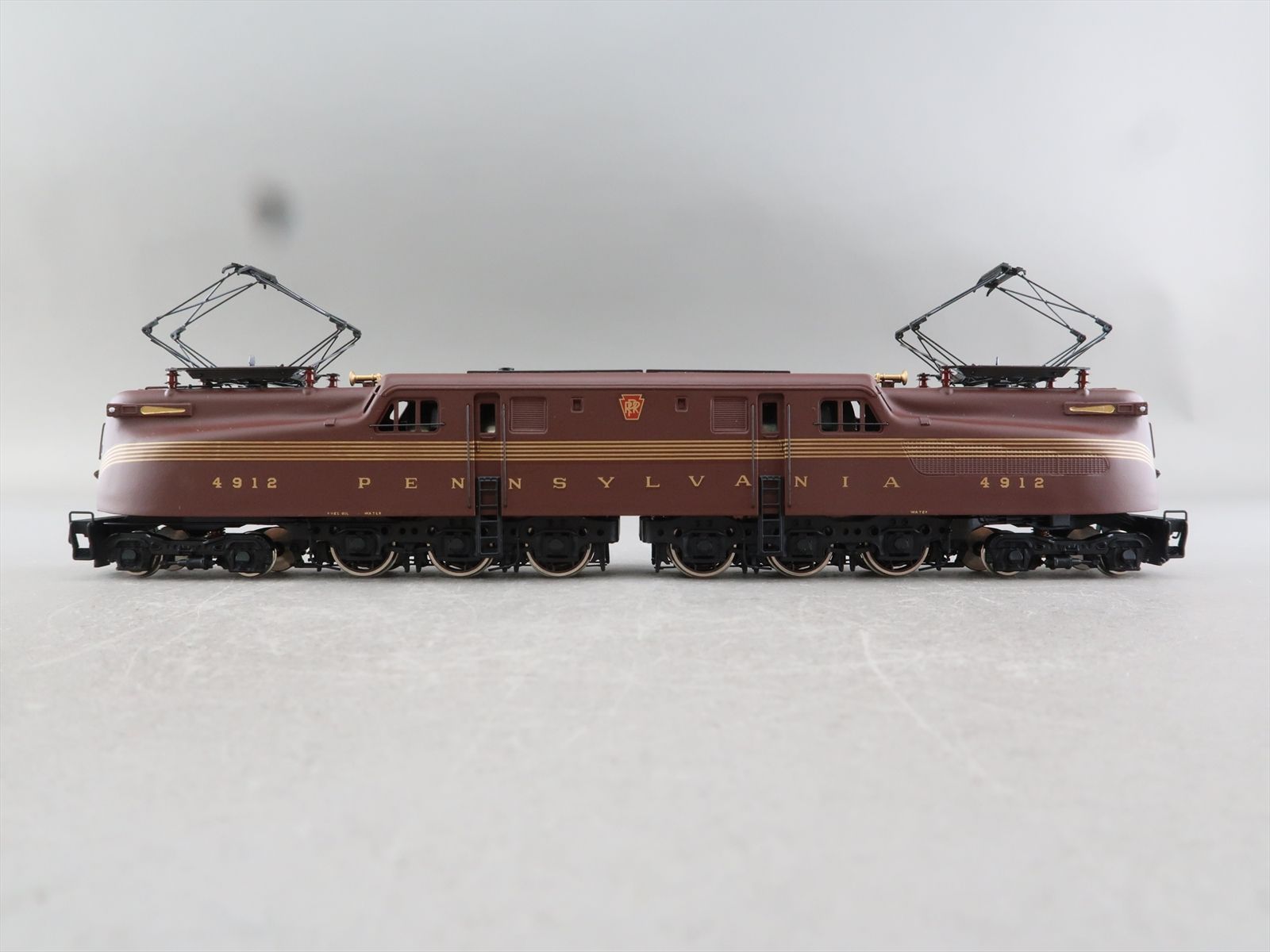 HO Brass Model - Key PRR Pennsylvania GG-1 Electric Tuscan Red 5-Stripe ...