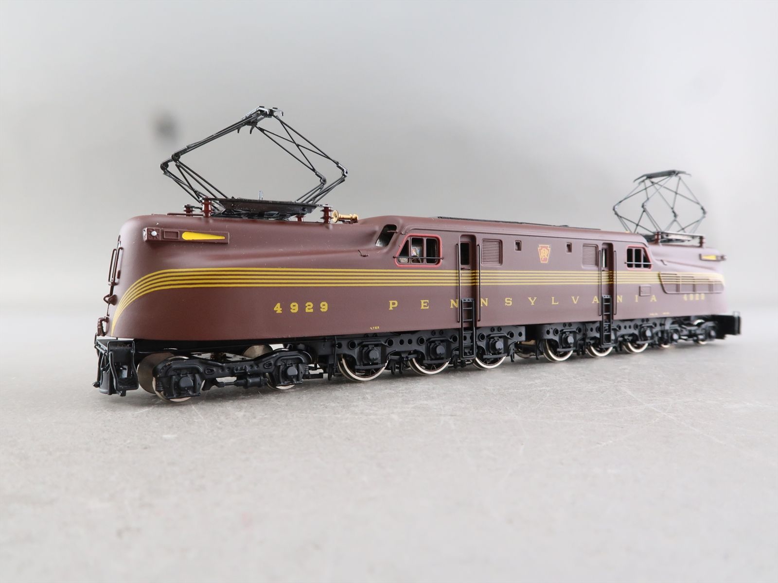 HO Brass Model - Key PRR Pennsylvania GG-1 Dulux Gold 5-Stripe Tuscan ...