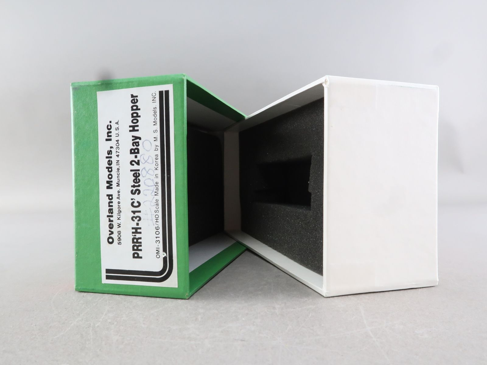 HO Brass Model - OMI 3106 PRR Pennsylvania H-31C Steel 2-Bay Hopper ...