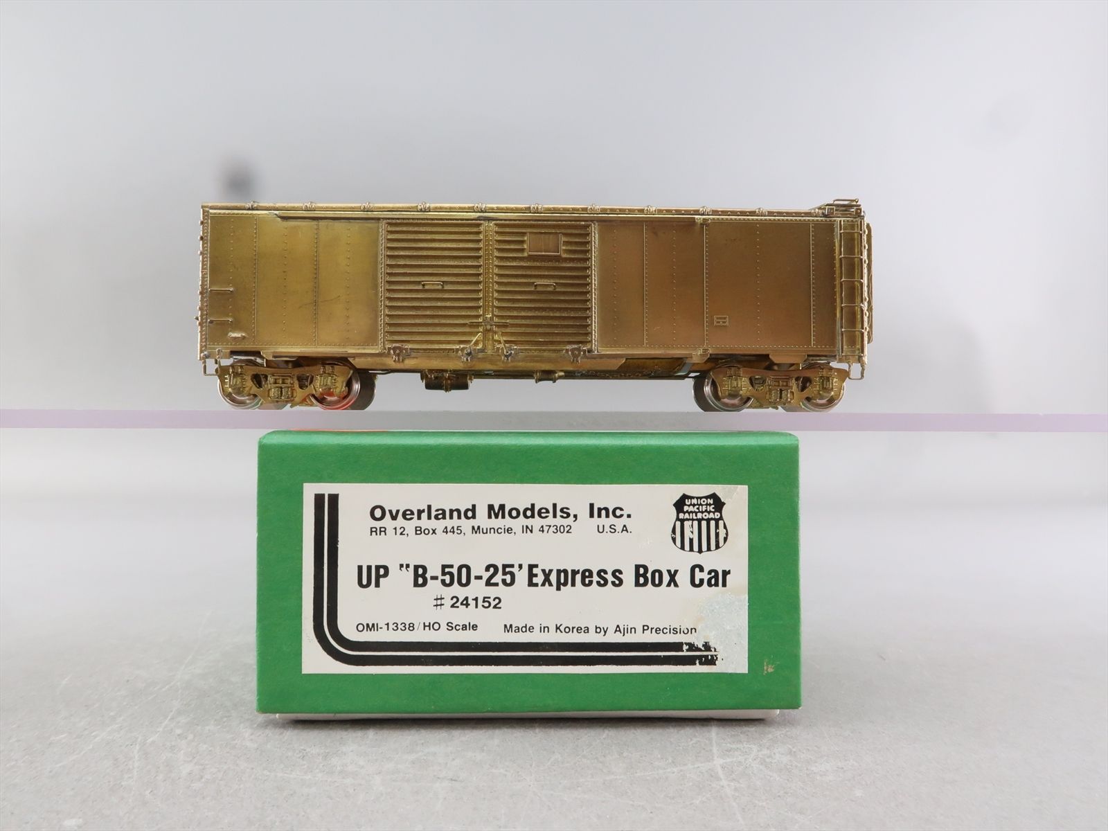 HO Brass Model - OMI 1338 UP Union Pacific B-50-25 Express Boxcar ...