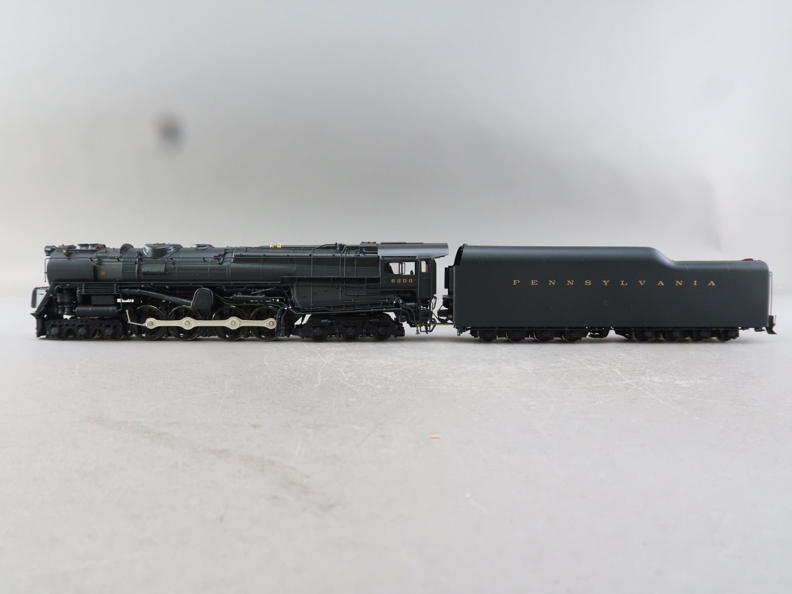 HO Brass Model Steam Turbine - CIL 2527.1 PRR Pennsylvania S-2 6-8-6 ...