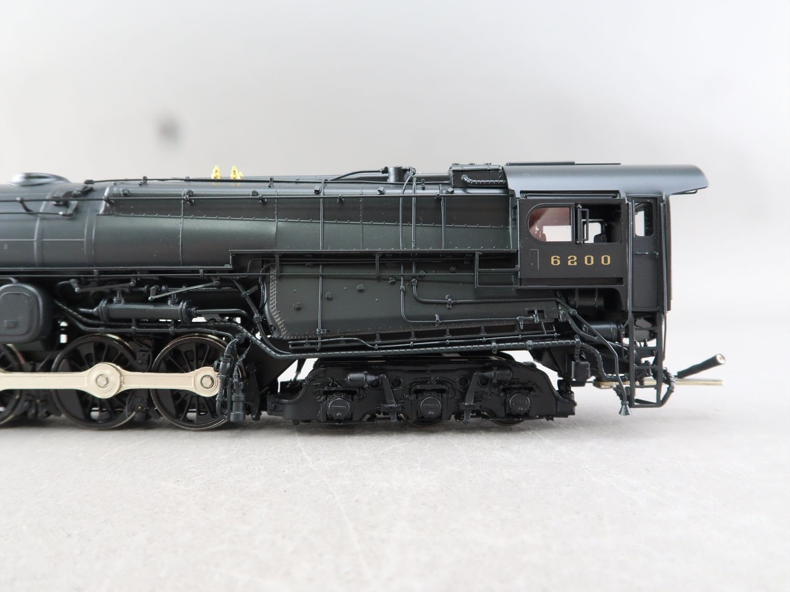 HO Brass Model Steam Turbine - CIL 2527.1 PRR Pennsylvania S-2 6-8-6 ...