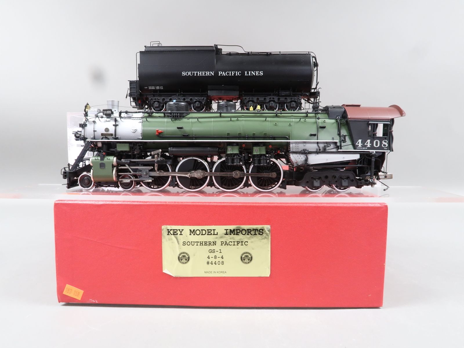 O Brass Model - Key SP Southern Pacific GS-1 4-8-4 Green Boiler #4408 ...