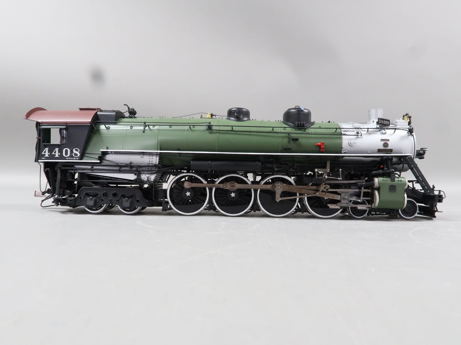 O Brass Model - Key SP Southern Pacific GS-1 4-8-4 Green Boiler #4408 ...