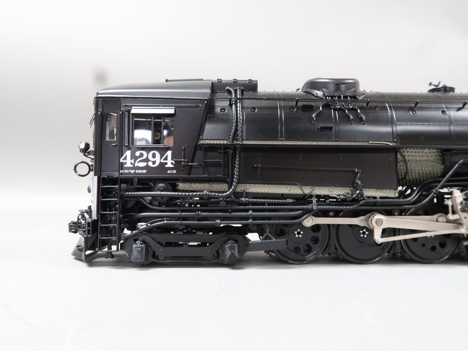 O Brass Model - Key SP Southern Pacific AC-12 4-8-8-2 Cab Forward #4294 - F/P + DCC + Sound ...