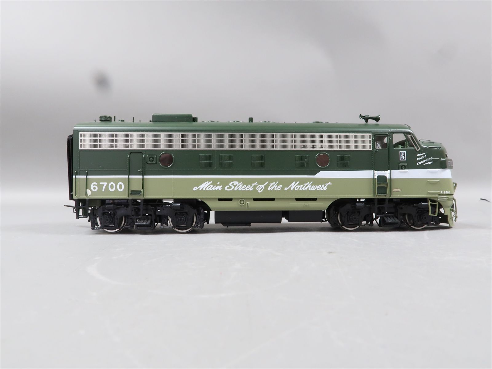 O Brass Model - Key CS#97 NP Northern Pacific F9 F9A F9B A-B Set Phase ...
