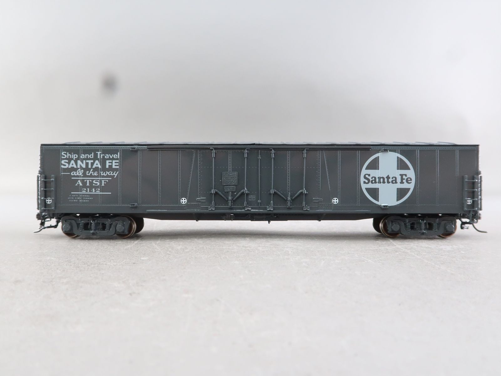 HO Brass Model - TCY 1200 AT&SF Santa Fe Express Boxcar #2142 - Custom ...