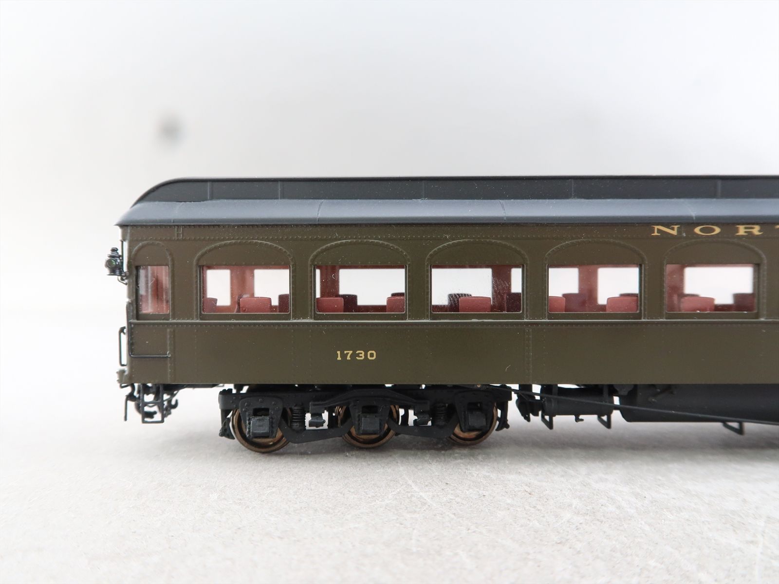 HO Brass Model - W&R Version 1 NP Northern Pacific Parlor Car Pullman ...