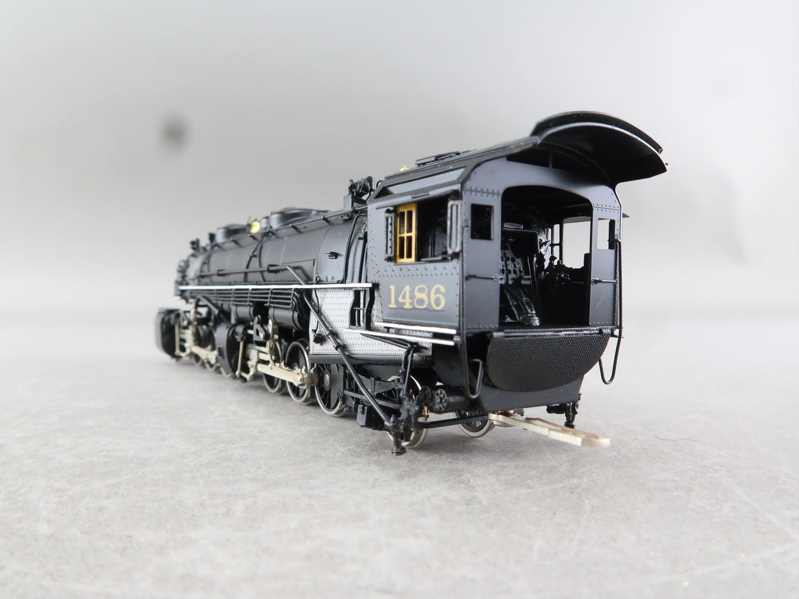 HO Brass Model - Key CS#32 C&O Chesapeake & Ohio H6 2-6-6-2 #1486 - F/P ...