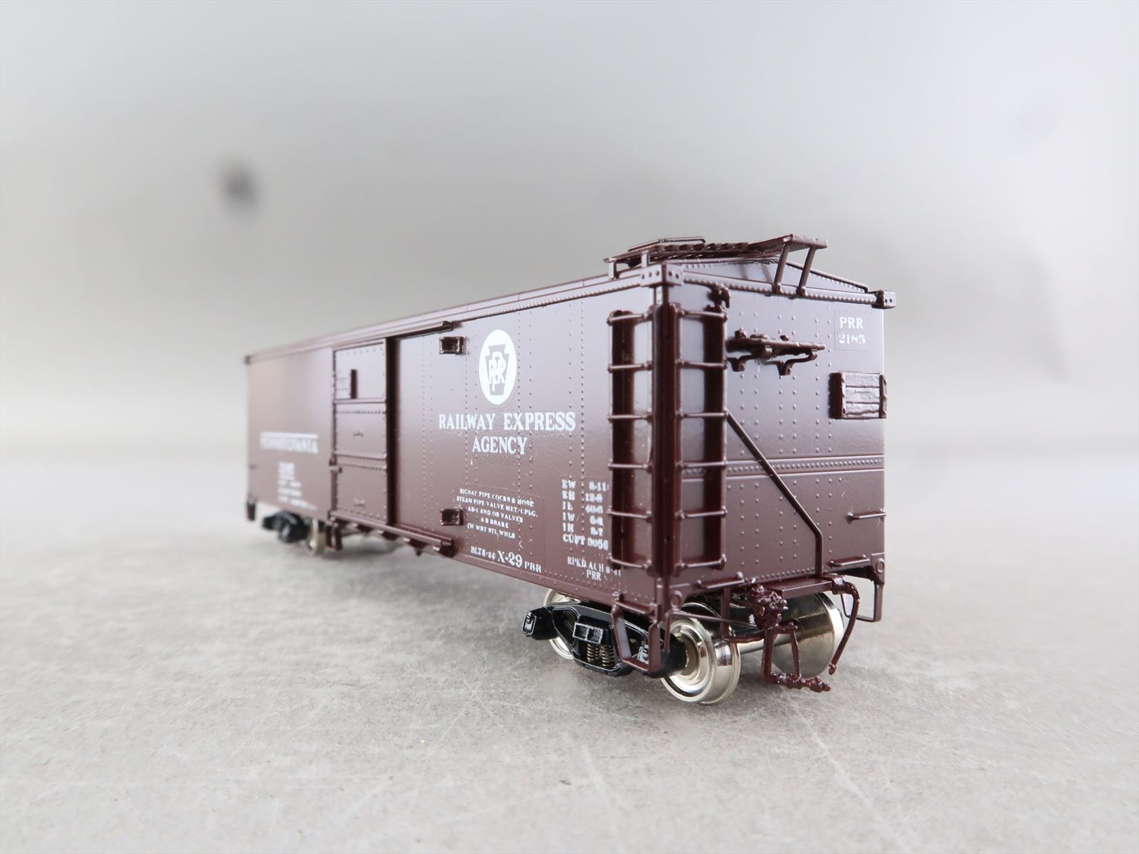 HO Brass Model - PSC 16020-2 PRR Pennsylvania X-29 Boxcar Box Car #2185 ...