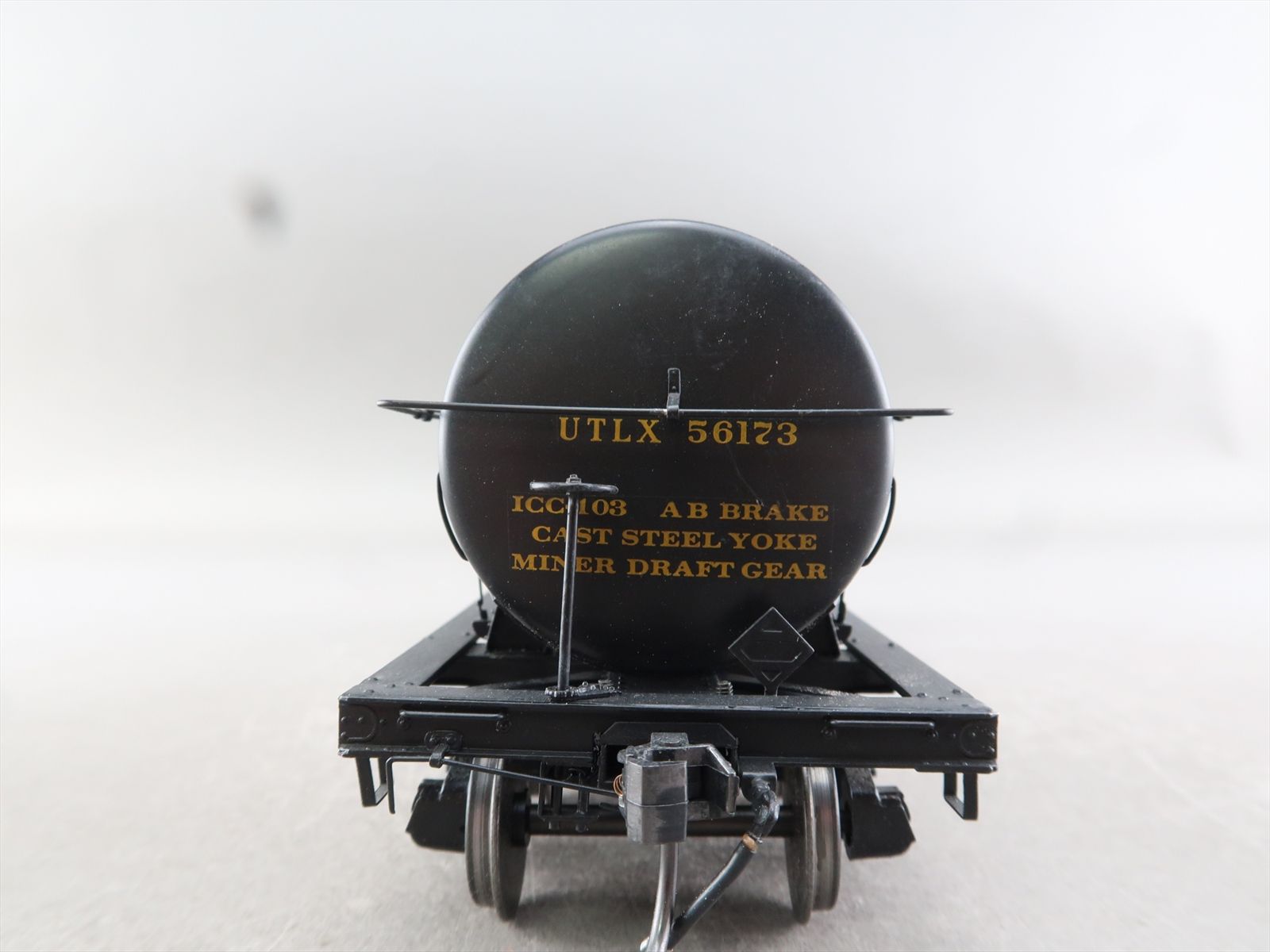 O Brass Model - Hobbyhill UTLX Single Dome Tank Car #56173 - Custom