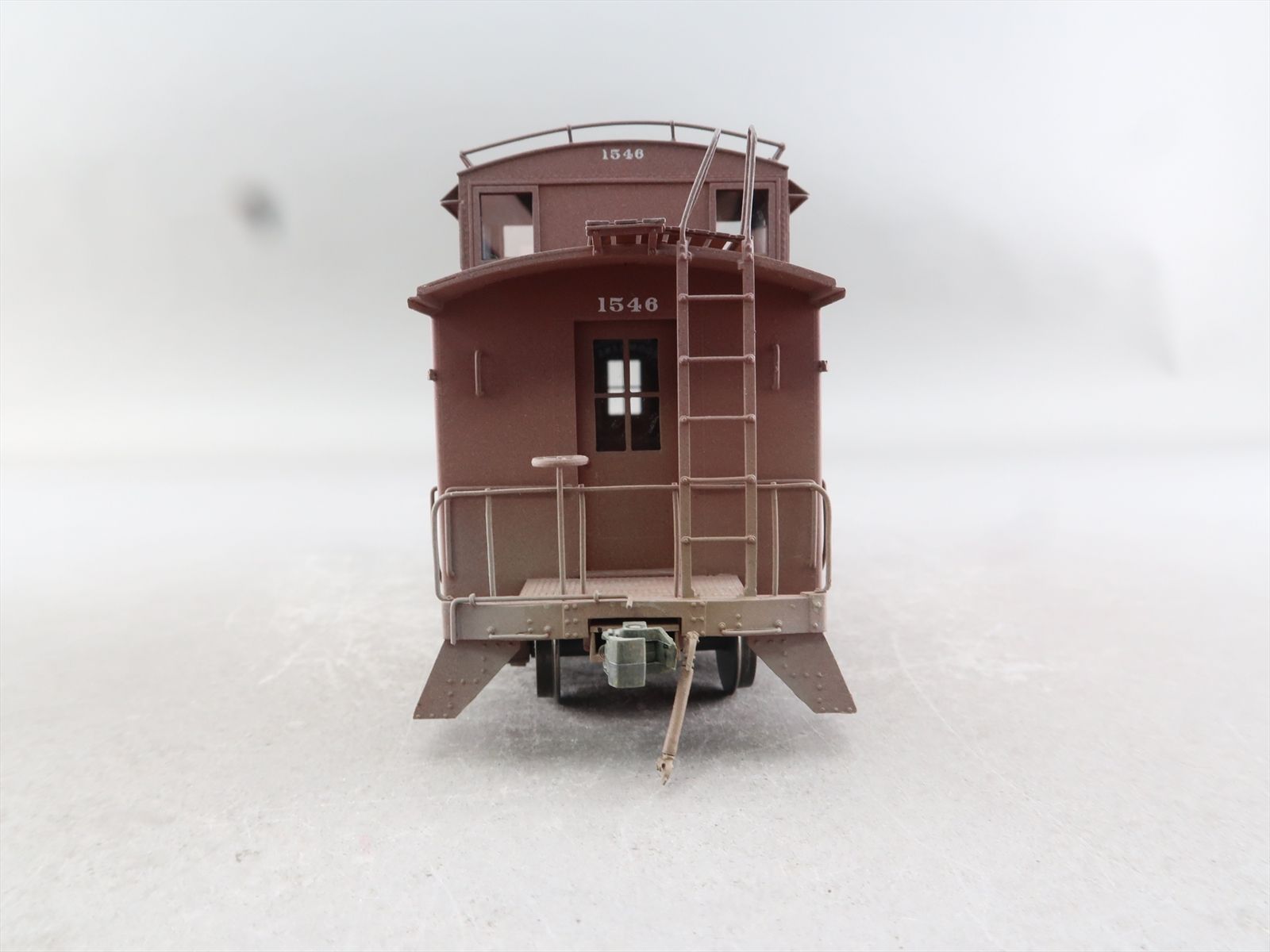 O Brass Model - PRB Pecos River 4705 AT&SF Santa Fe Caboose #1546 ...