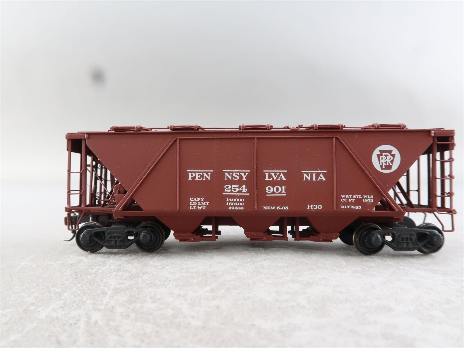HO Brass Model - Oriental PRR Pennsylvania H30A Covered Hopper #254901 ...